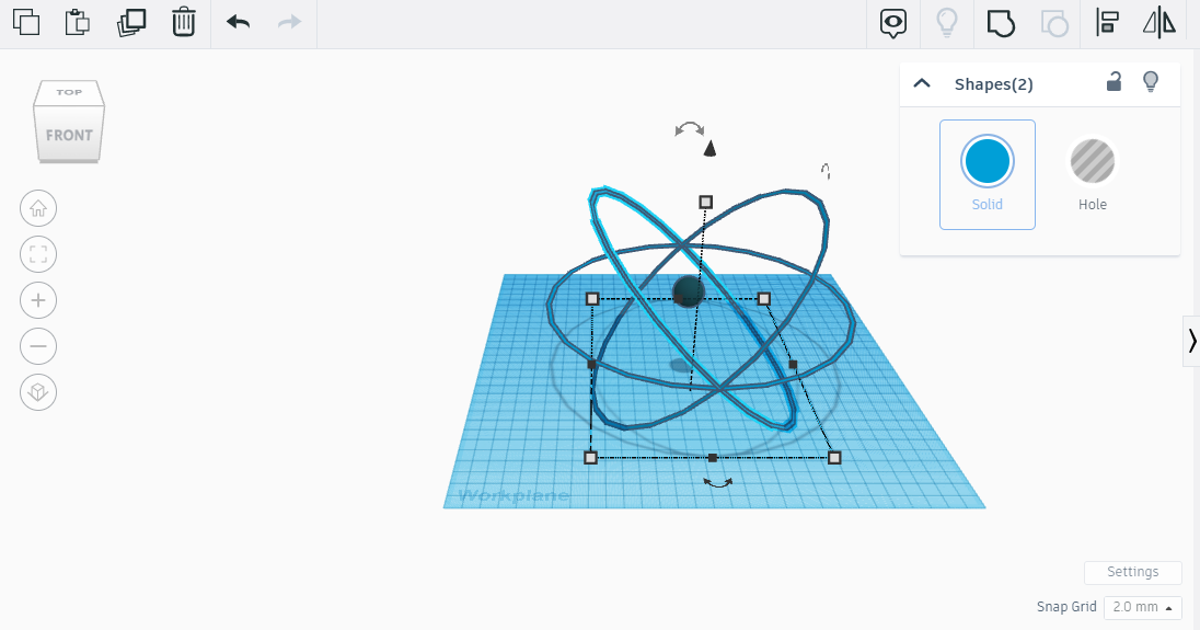 How to Make a 3D Structure of Atom With Tinkercad : 6 Steps - Instructables