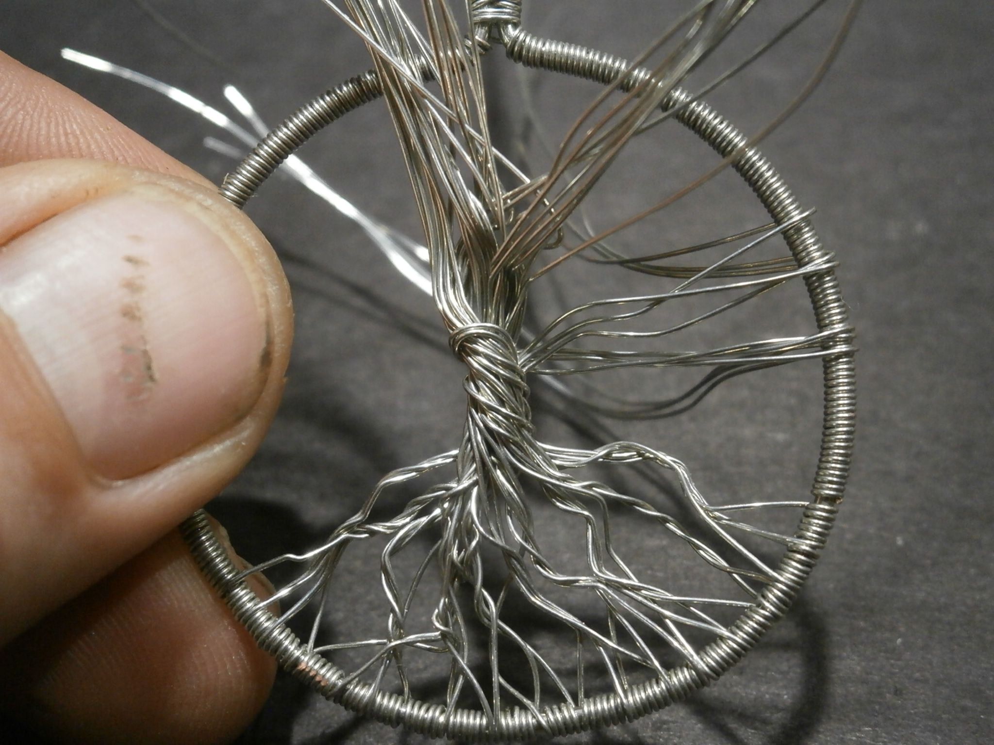 Tree of Life Wire Pendant With Gemstones : 10 Steps (with Pictures ...