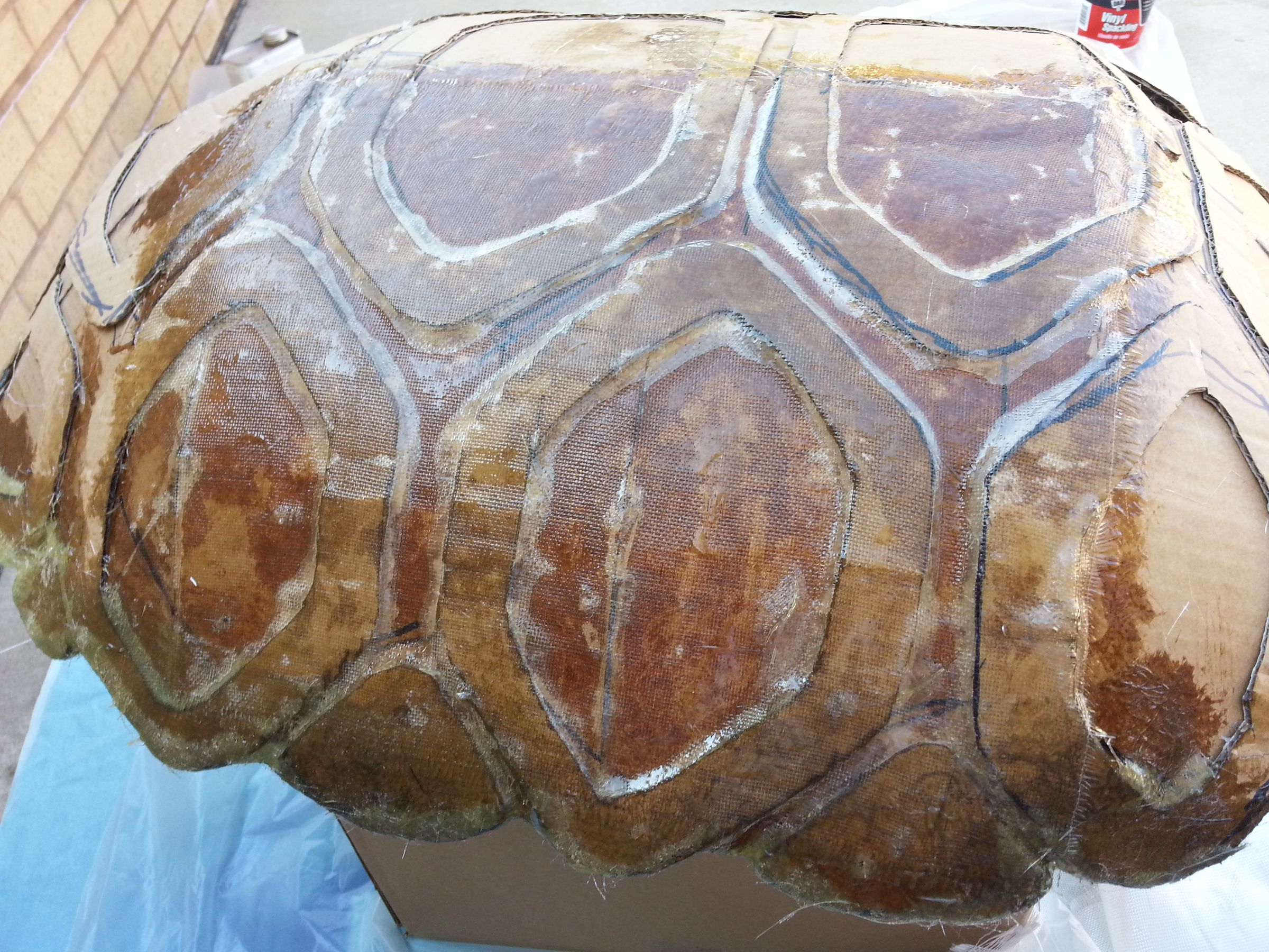 Tortoise Shell Costume for Youth Theater Production : 9 Steps (with ...