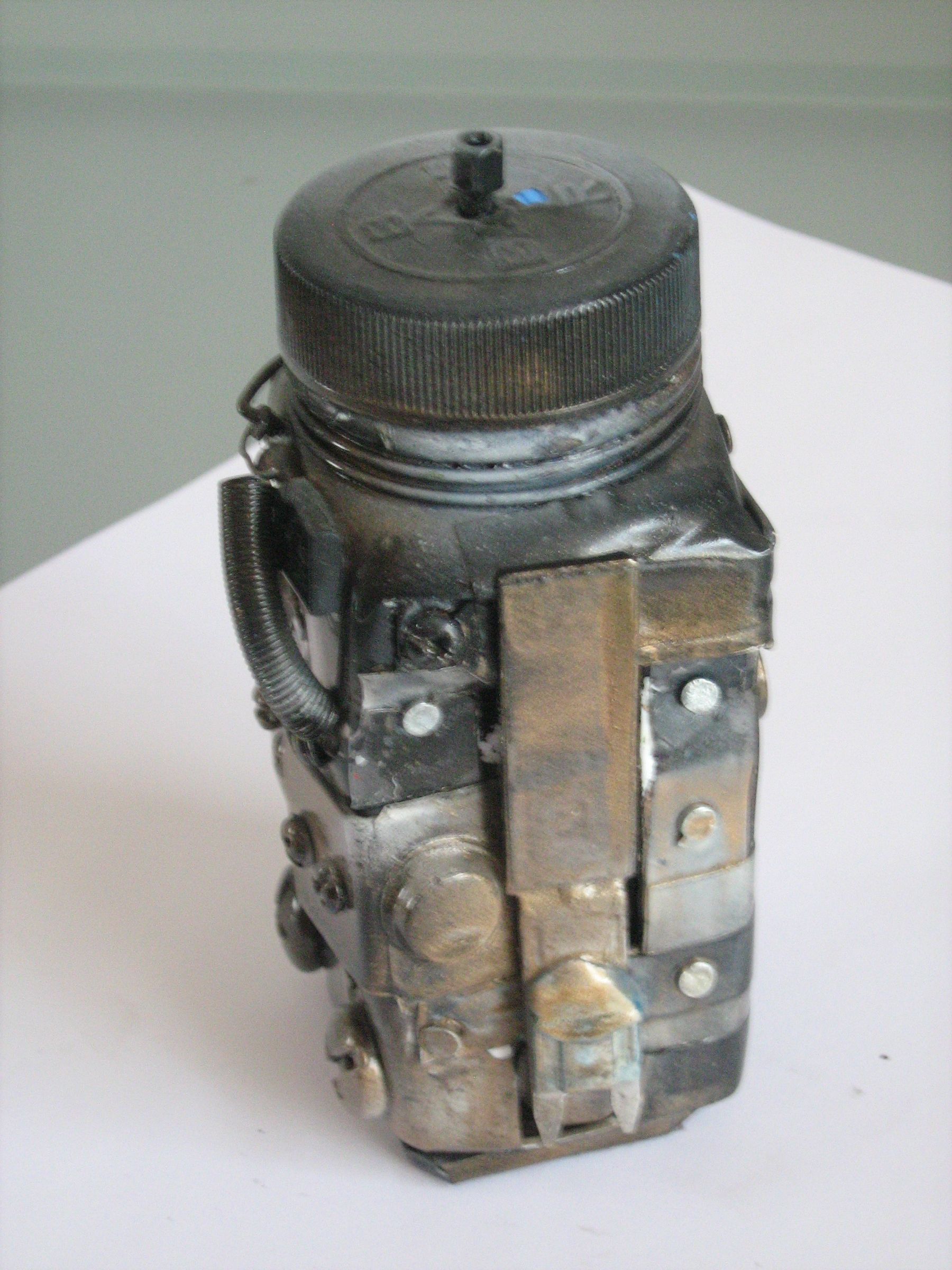Custom Transformable Steampunk Robot Recycled Action Figure - Instructables