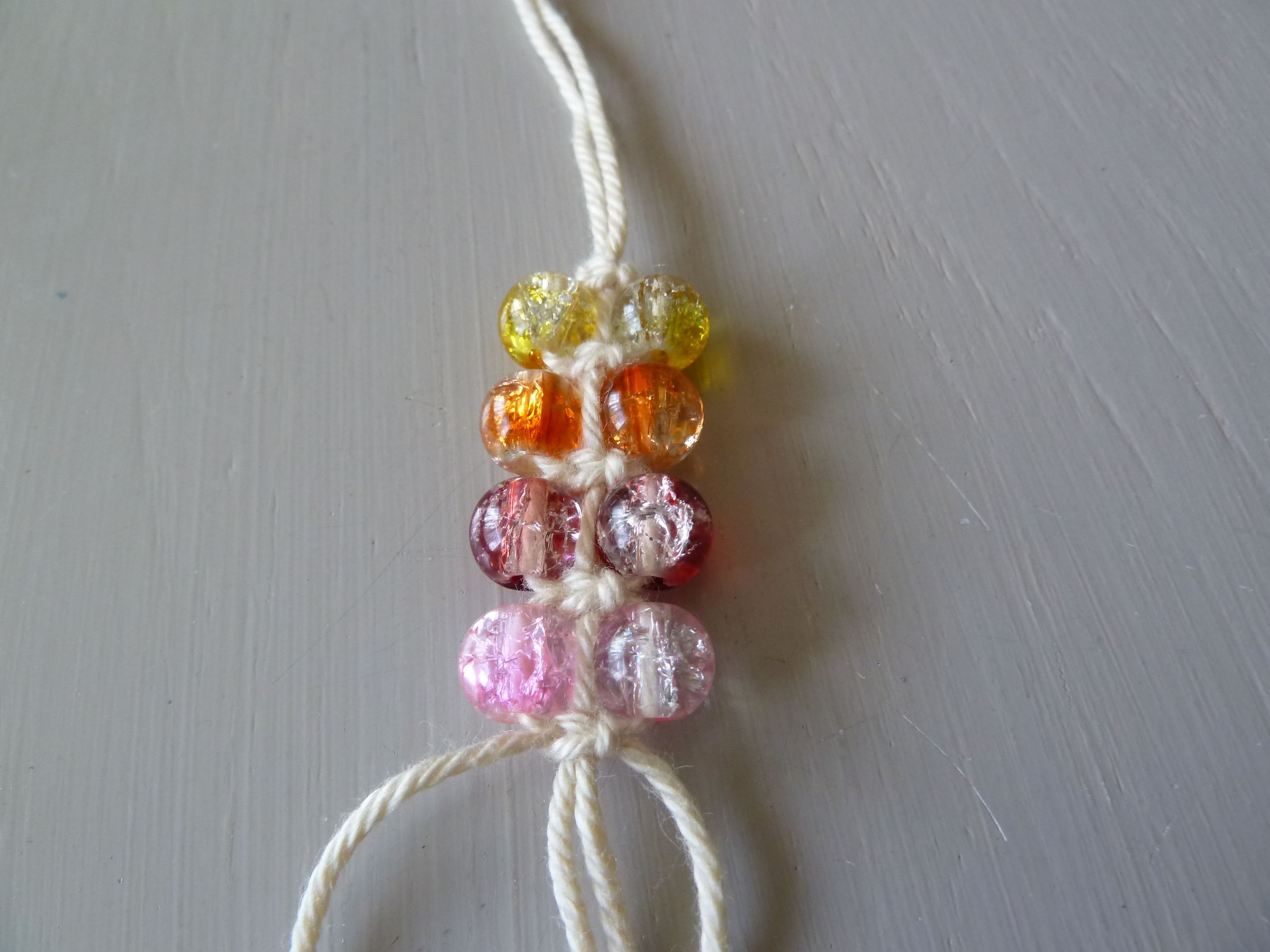 Beaded Macrame Bracelet : 11 Steps (with Pictures) - Instructables