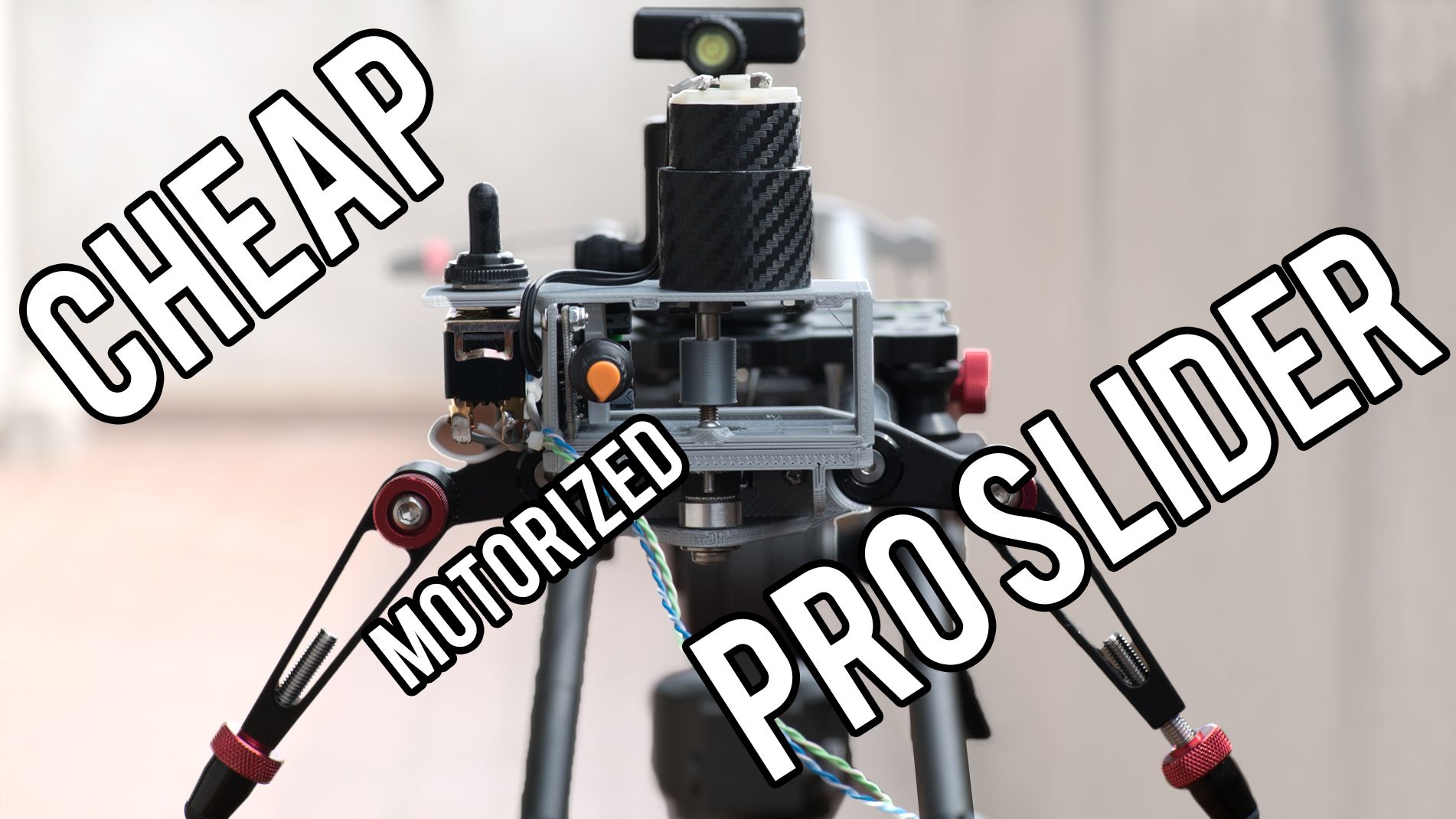 PRO Motorized Slider for Cheap! : 14 Steps (with Pictures) - Instructables