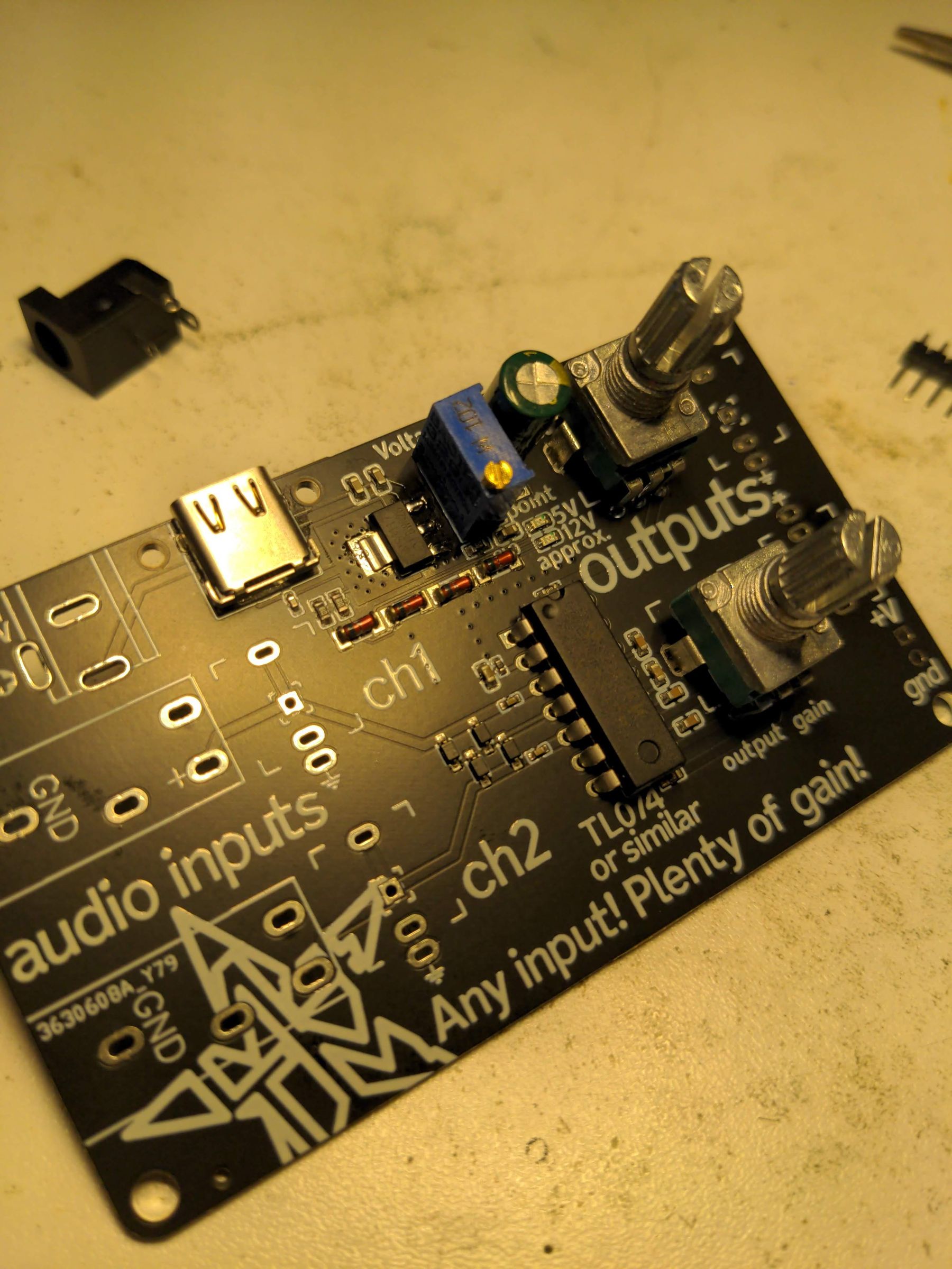 SynthCard Inputs & Power : 6 Steps (with Pictures) - Instructables