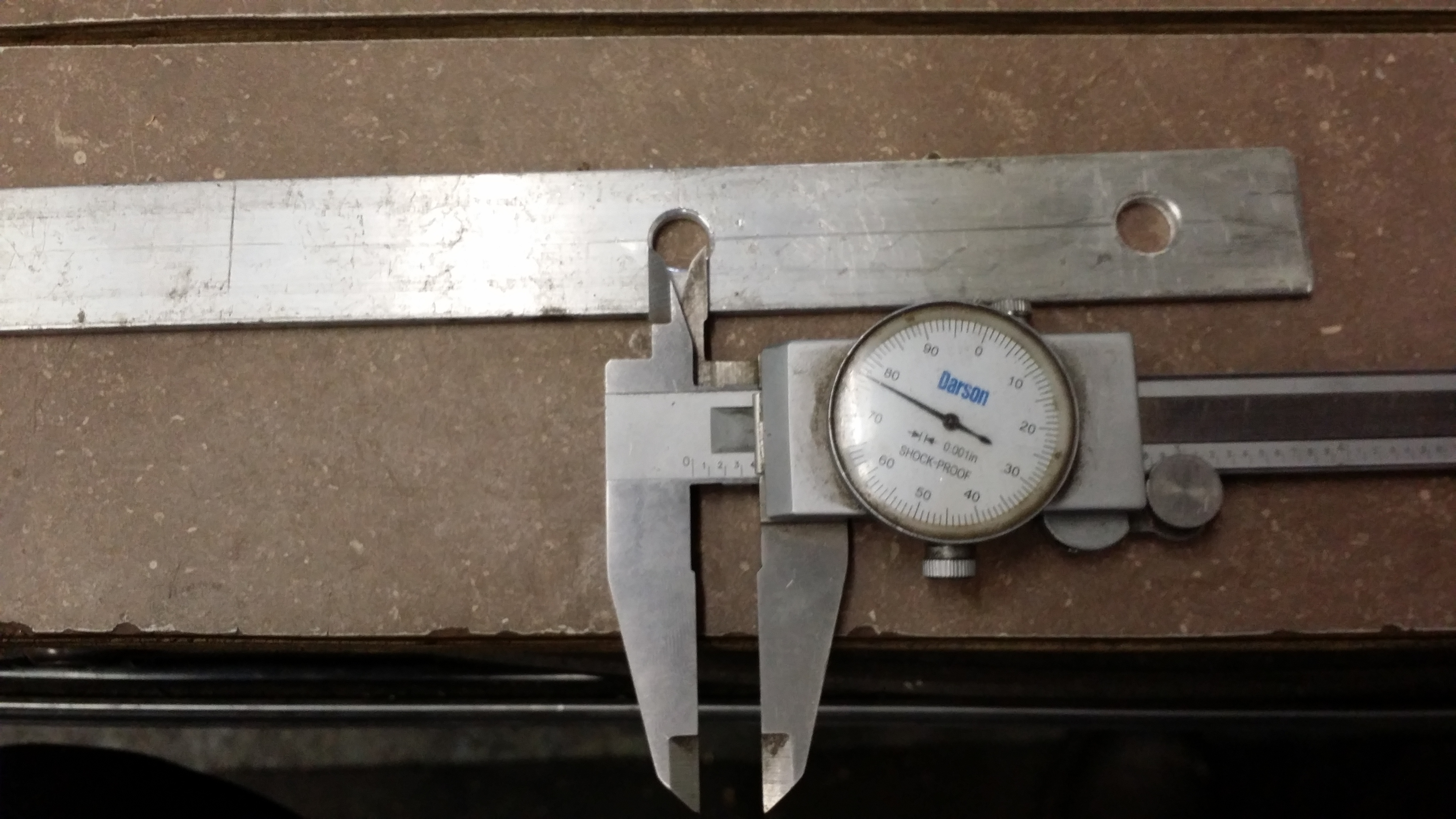 How to Accuratly Measure Between Two Holes : 4 Steps (with Pictures ...