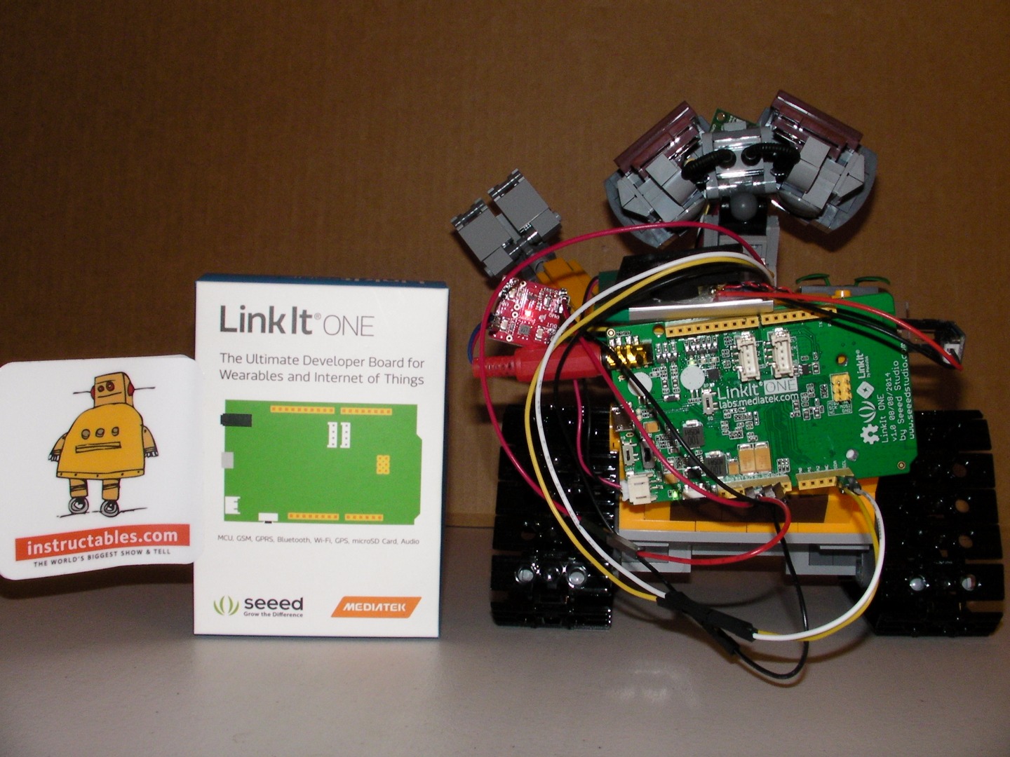 LinkIt ONE Powered Wall-E : 4 Steps (with Pictures) - Instructables