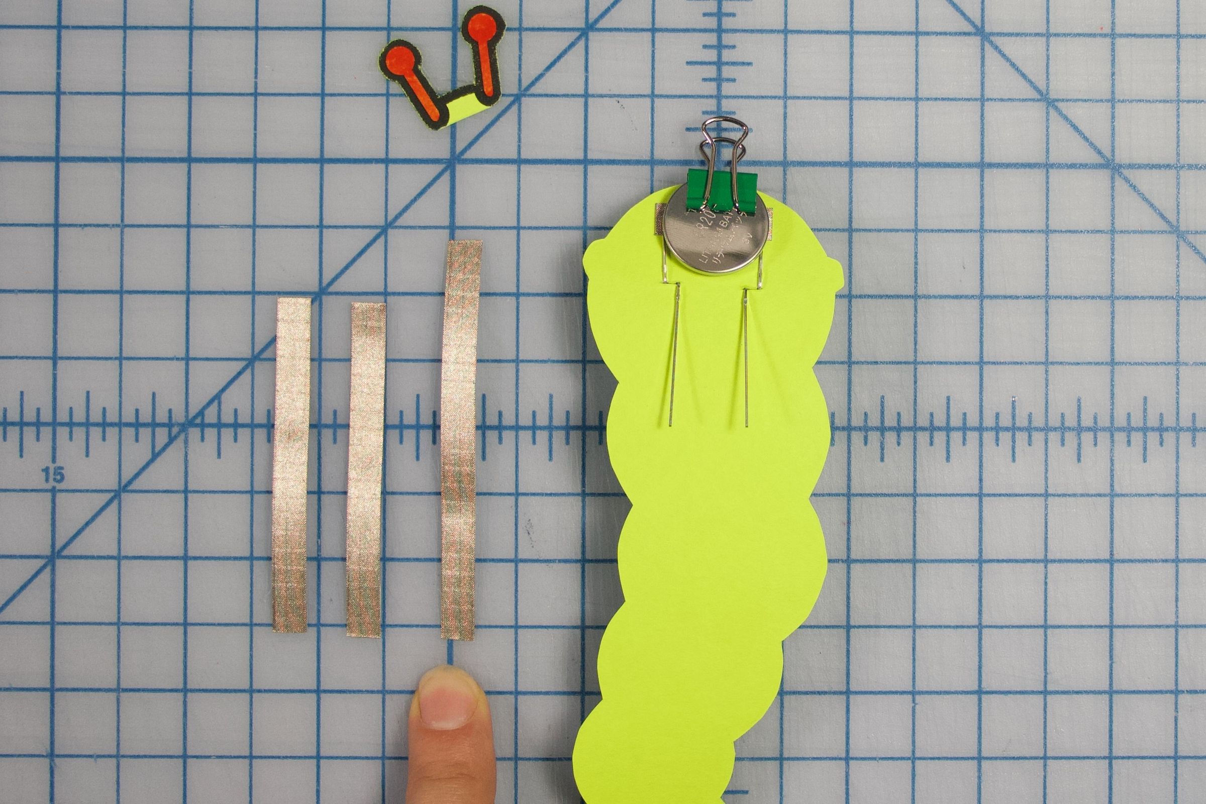 BookWorm Light-Up Book Light and Bookmark : 13 Steps (with Pictures ...