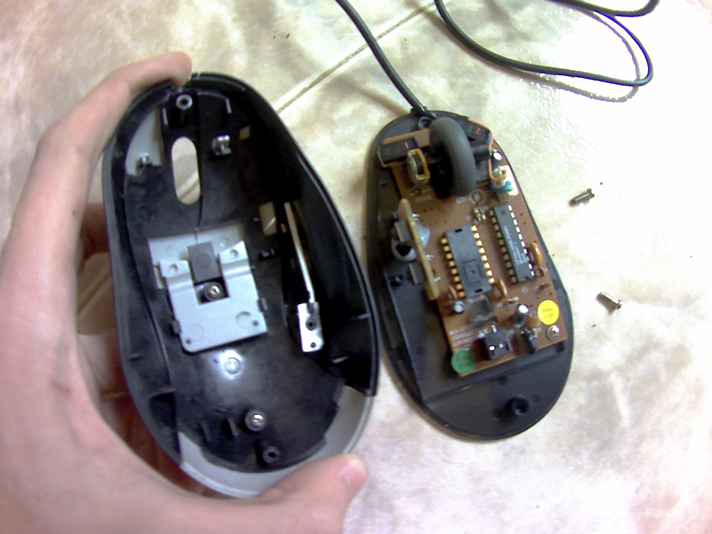 Ultimate GREEN DIY Trackball Mouse From Junk : 10 Steps (with Pictures ...