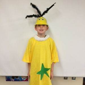 Easy Sneetch Costume for Dr. Seuss Day or Halloween : 5 Steps ...
