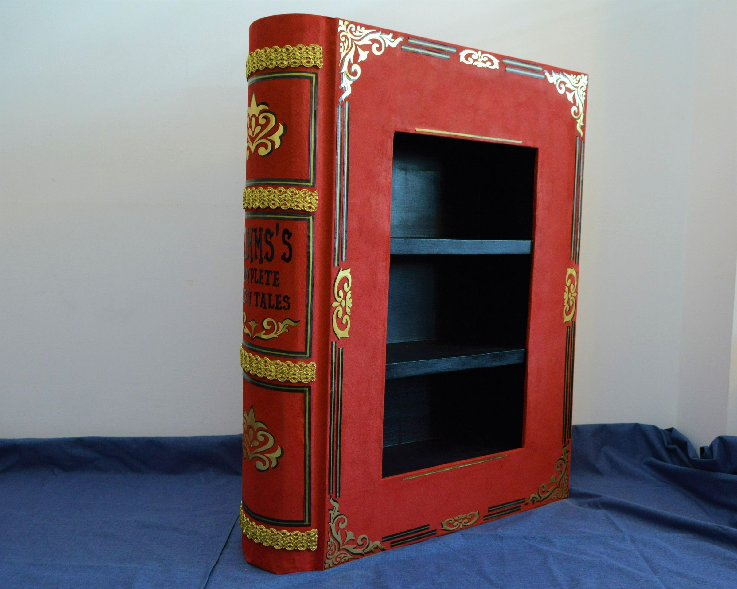 Giant Book- Bookcase (Made Entirely Out of Cardboard) : 14 Steps (with ...
