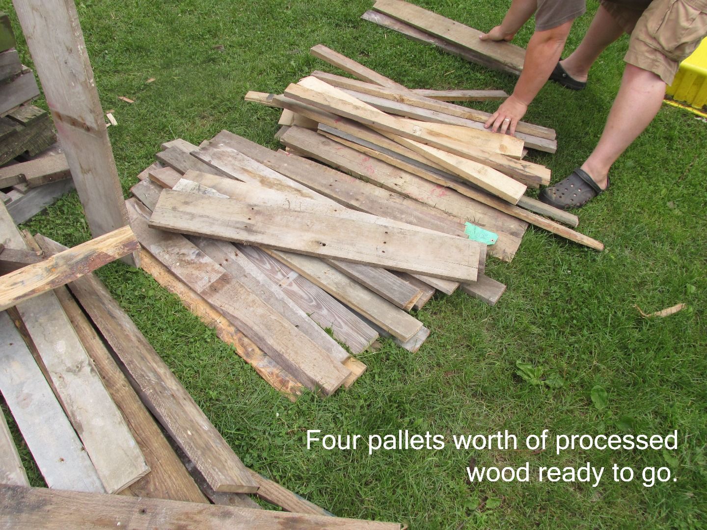 Awesome Rustic Cooler From Broken Refrigerator and Pallets : 11 Steps ...