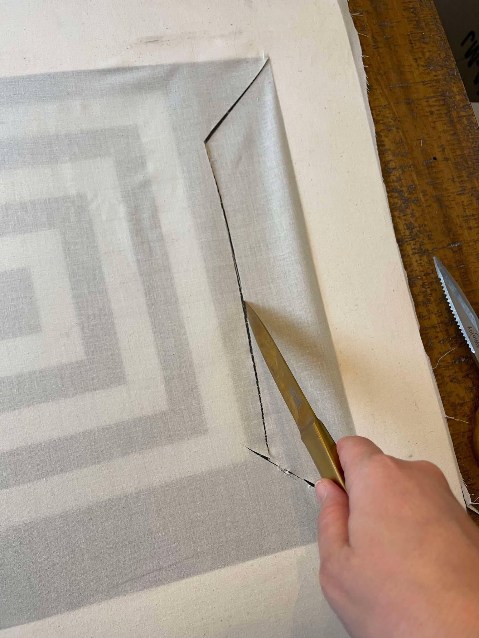 Floating Canvas Frames With Fabric Mats : 14 Steps (with Pictures ...