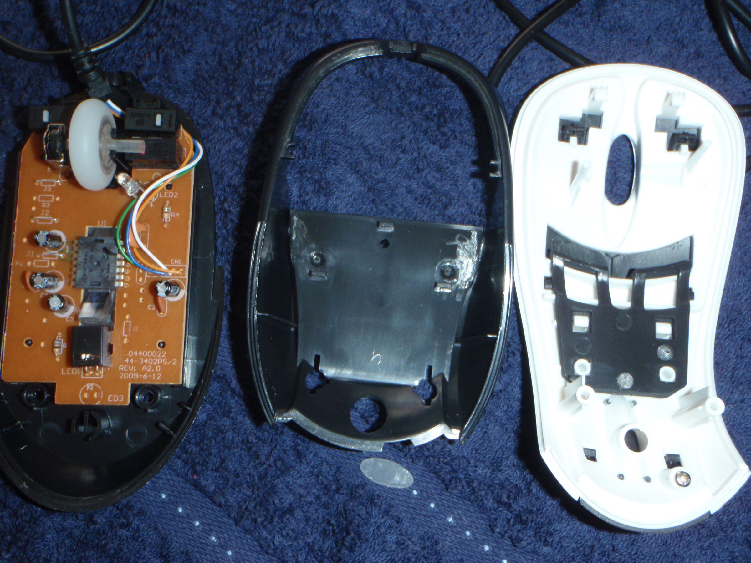 Mouse With USB Port (optional Internal Drive) : 6 Steps (with Pictures ...