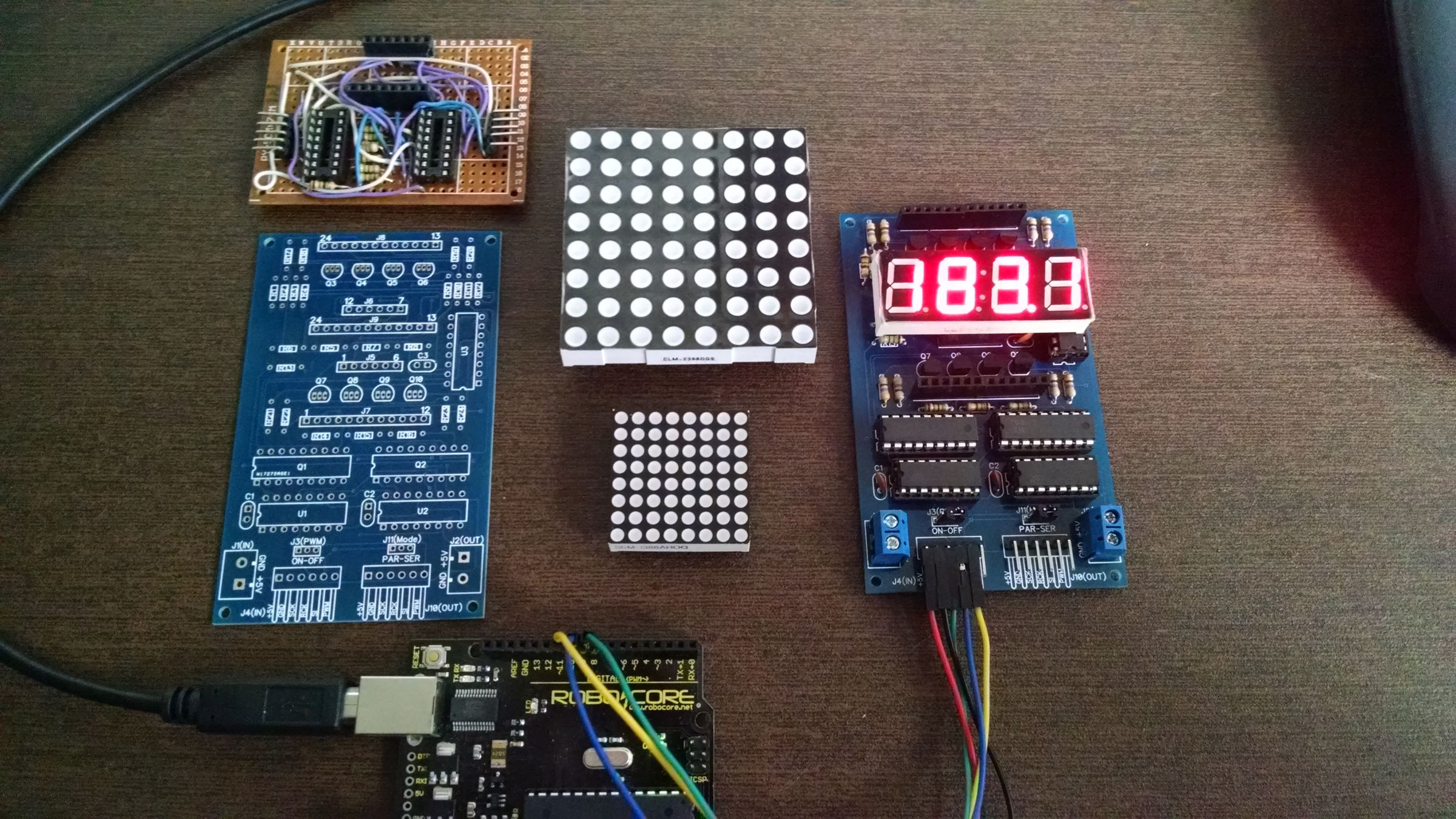 Multiple LED Display Module : 6 Steps (with Pictures) - Instructables