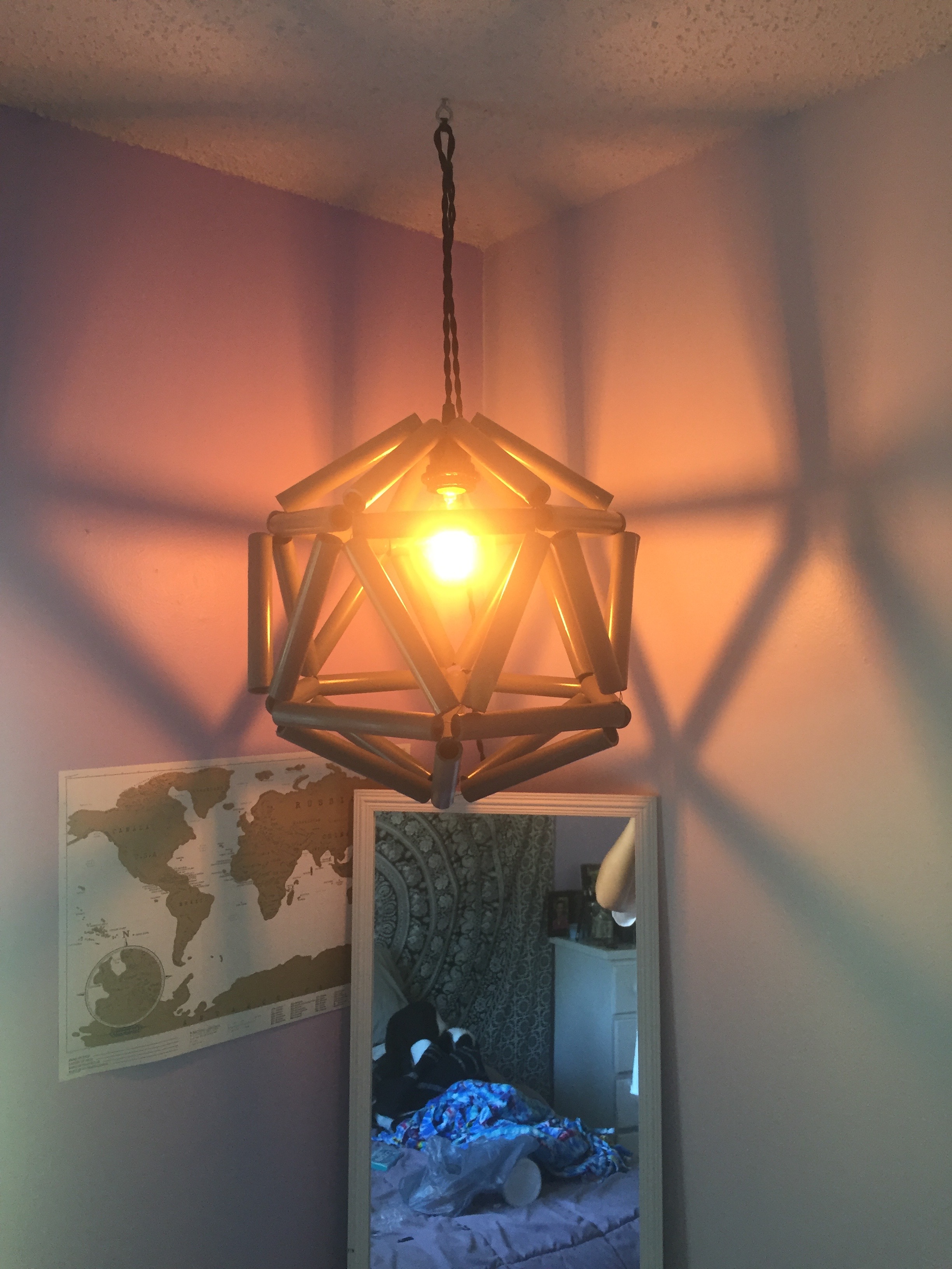 Geometric Pendant Lamp : 5 Steps (with Pictures) - Instructables