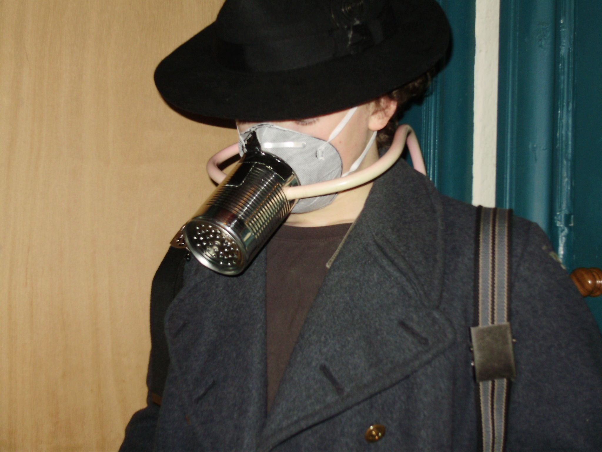 Steampunk Gas Mask Appliance, With Gas Tanks. All Easy to Find Products ...