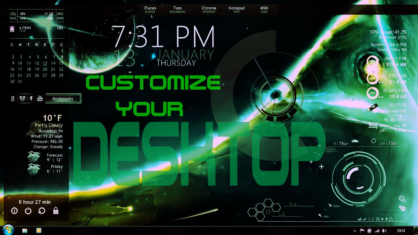 How to Customize Your Desktop : 12 Steps - Instructables