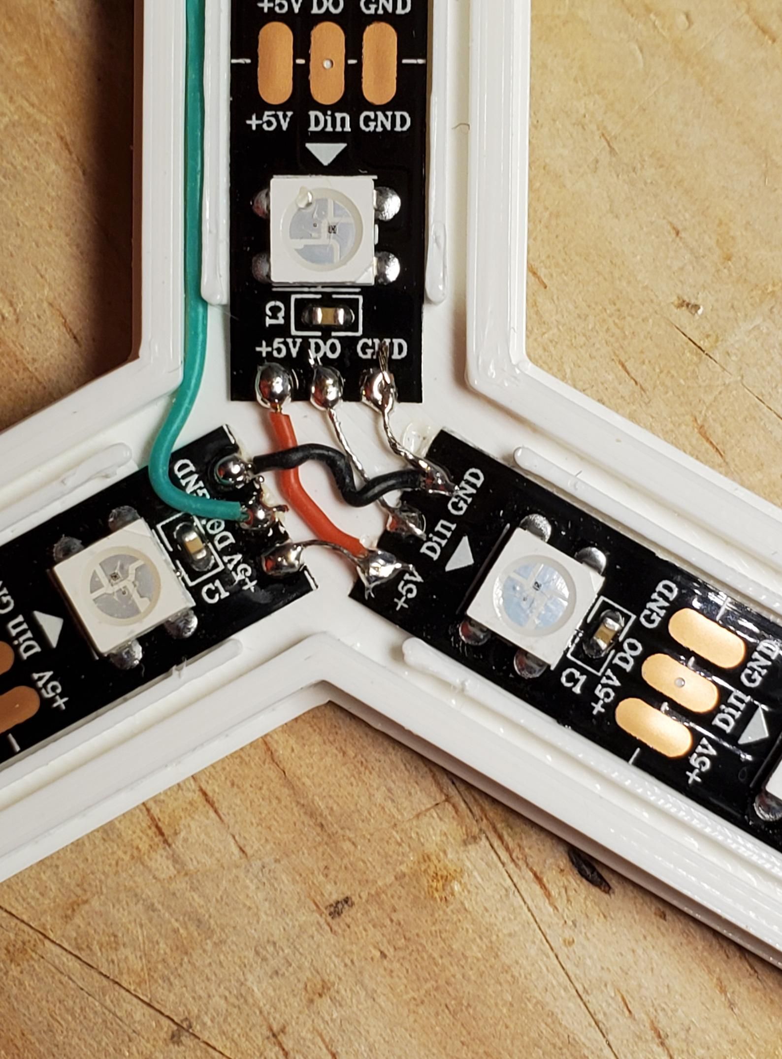 HEXA LEDs - Bluetooth Controlled Glowing Hexagons : 17 Steps (with ...