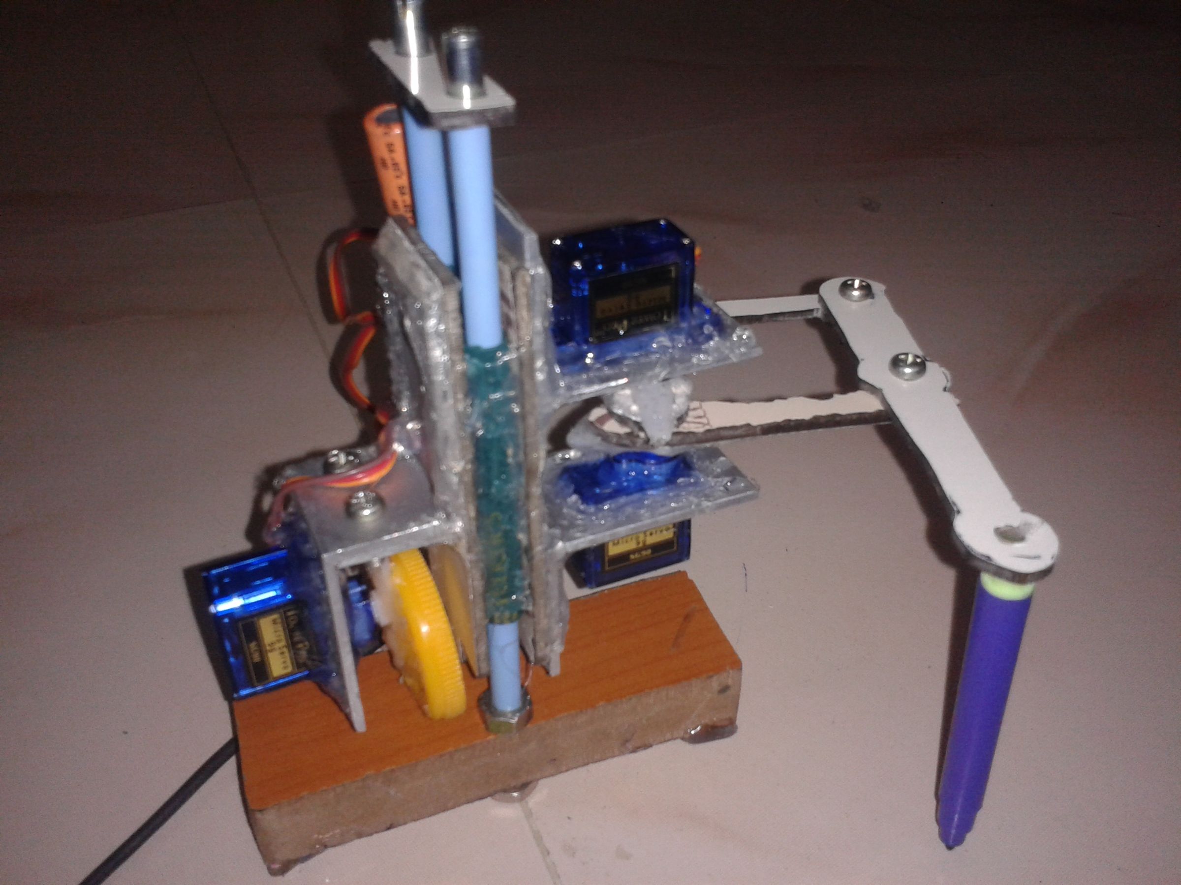 Cute Drawing Buddy V1, SCARA Robot - Arduino : 20 Steps (with Pictures ...