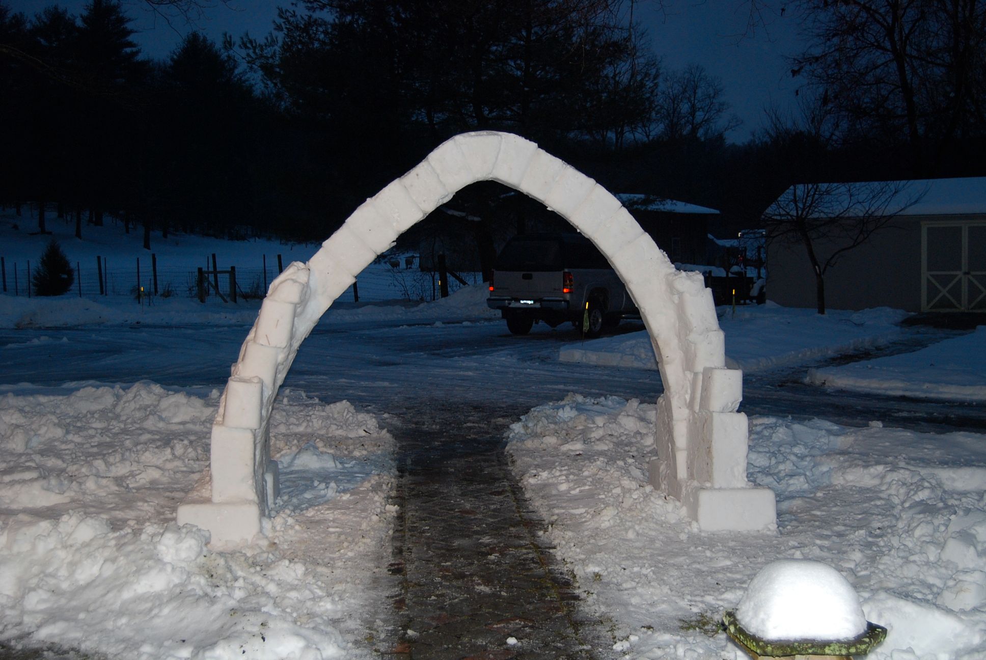 Snow Arch : 8 Steps (with Pictures) - Instructables