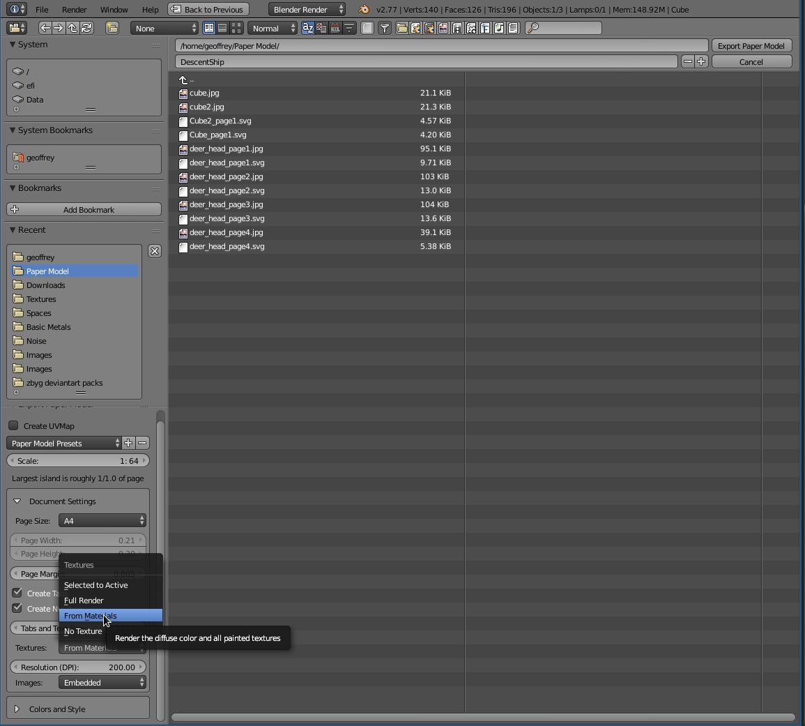 Papercraft With Blender : 6 Steps (with Pictures) - Instructables