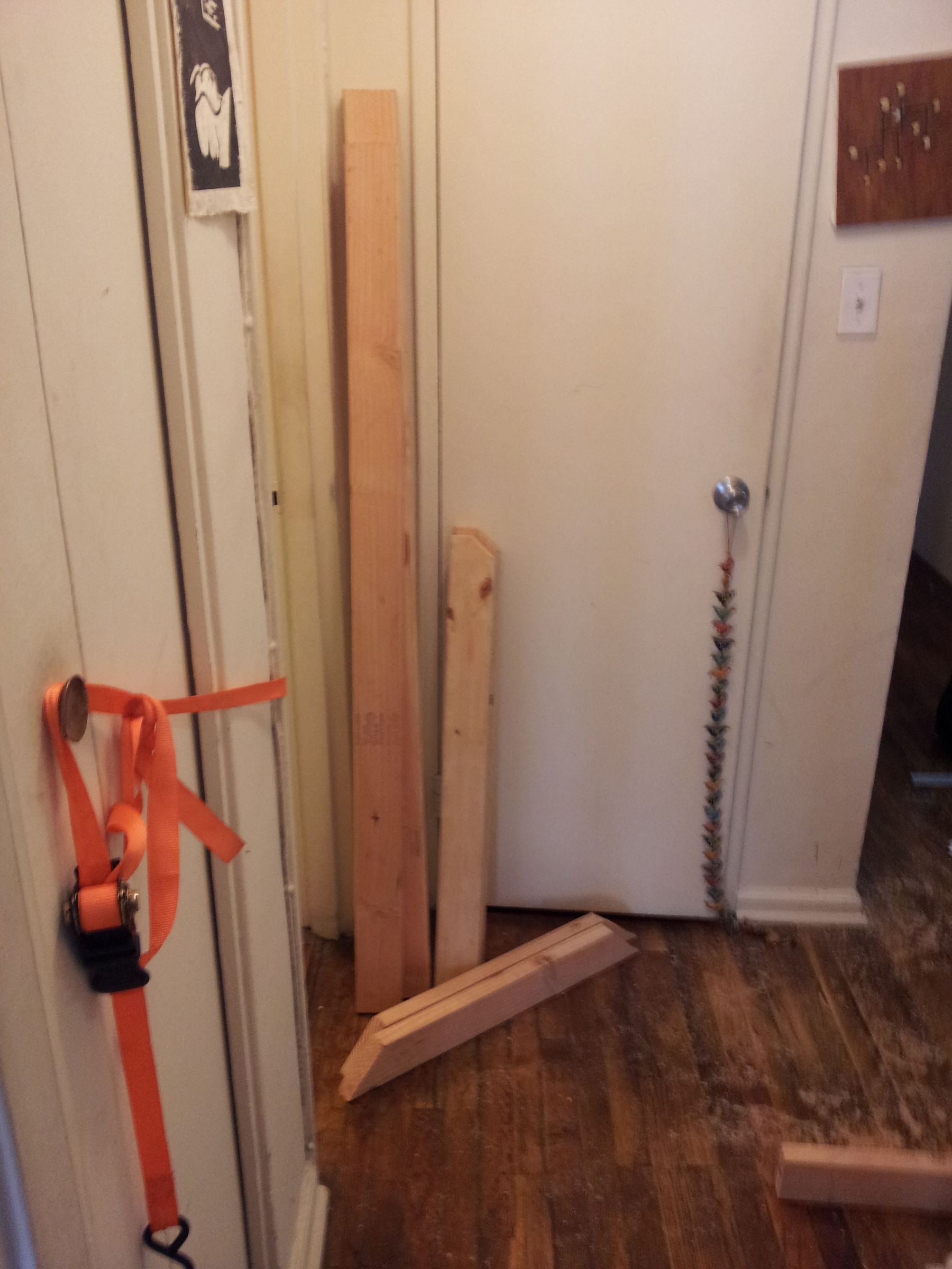 Vertical Bike Rack From 2x4s (single Bike) : 5 Steps (with Pictures ...