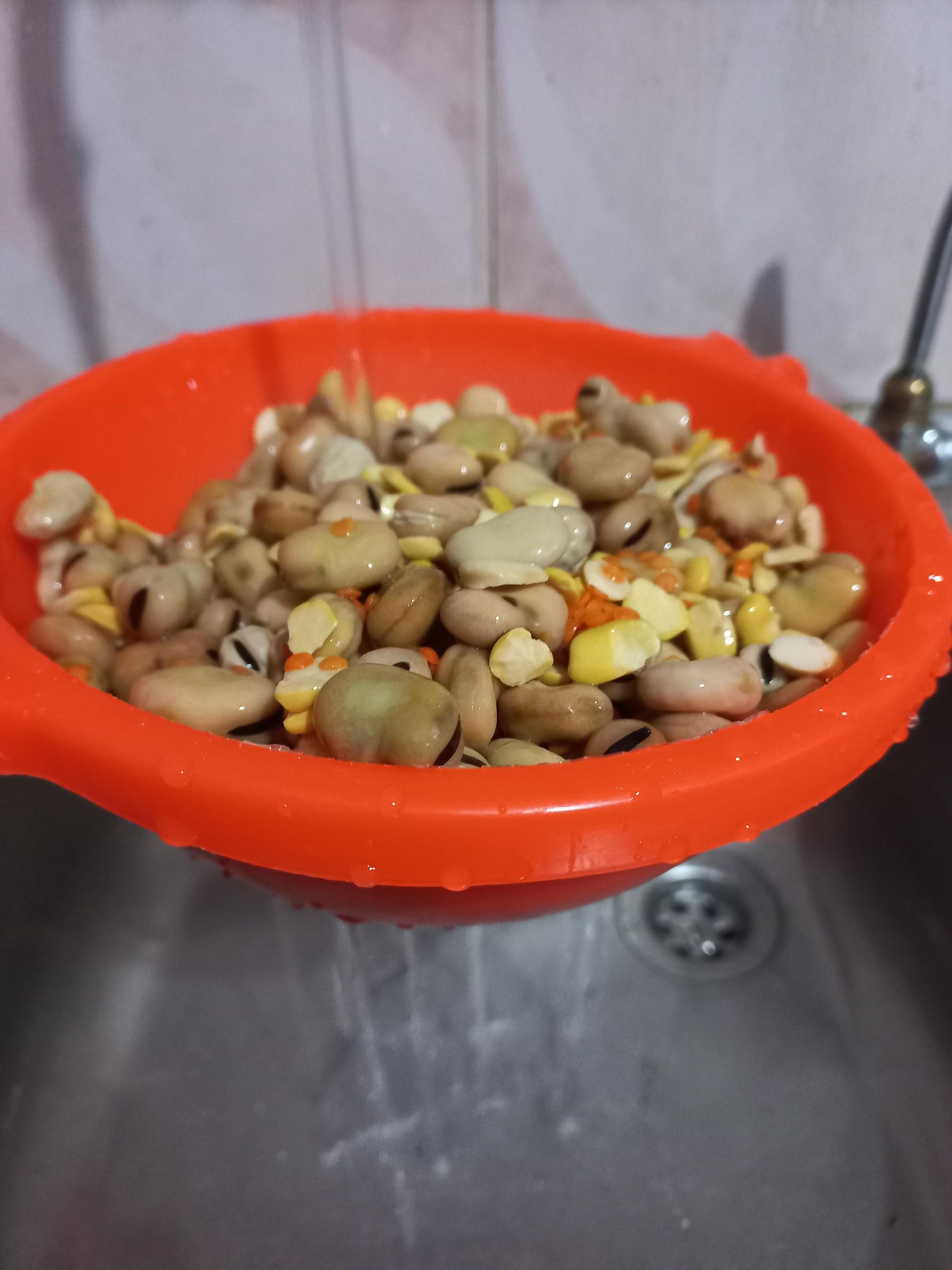 How to Make Egyptian Fava Beans "Ful Medames" Sandwich From Scratch : 6 ...