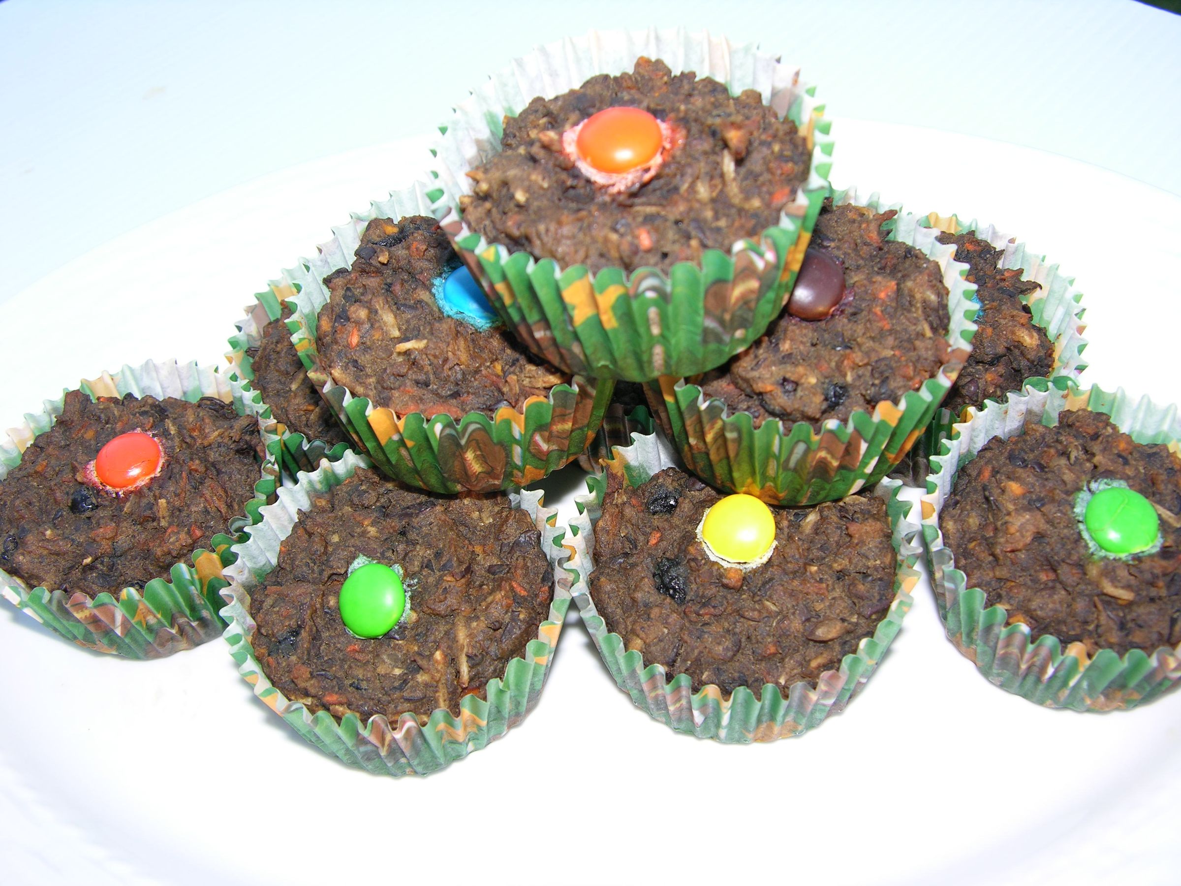 Azuki Bean (Red Bean), Carrot, and Blueberry Muffin : 5 Steps ...