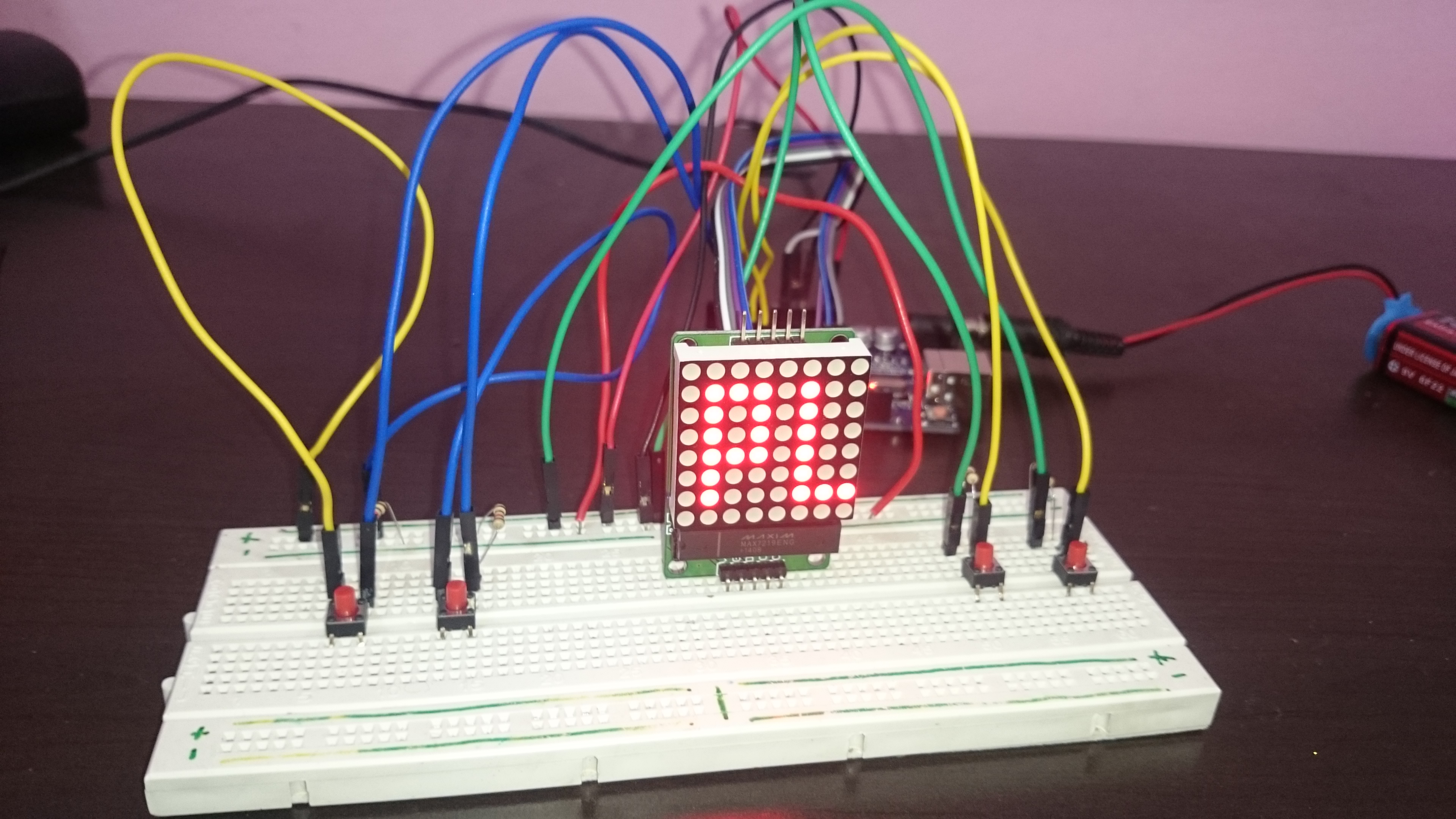 Ping Pong in Arduino, With MAX7219 : 4 Steps - Instructables
