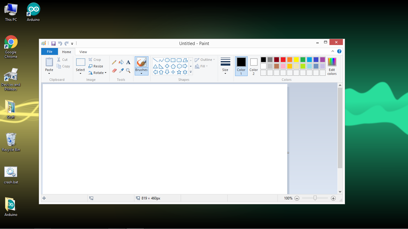 Harmless Batch File Prank (Crash a Computer With Paint) : 5 Steps ...