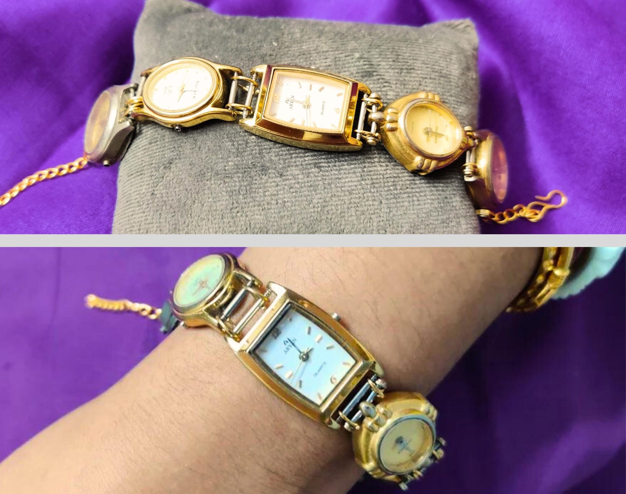 Timeless Elegance: Crafting a Unique Bracelet From Vintage Wristwatch ...