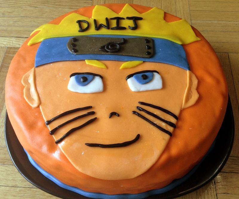 Naruto Cake : 7 Steps - Instructables