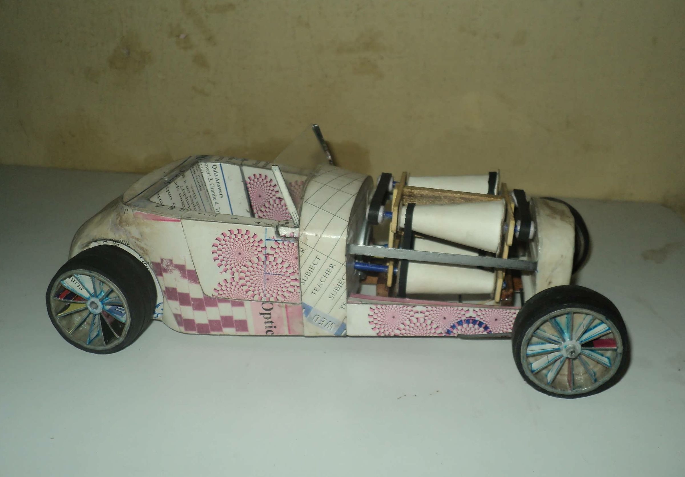 Homemade Hot Rod Vintage Car Model : 12 Steps (with Pictures ...