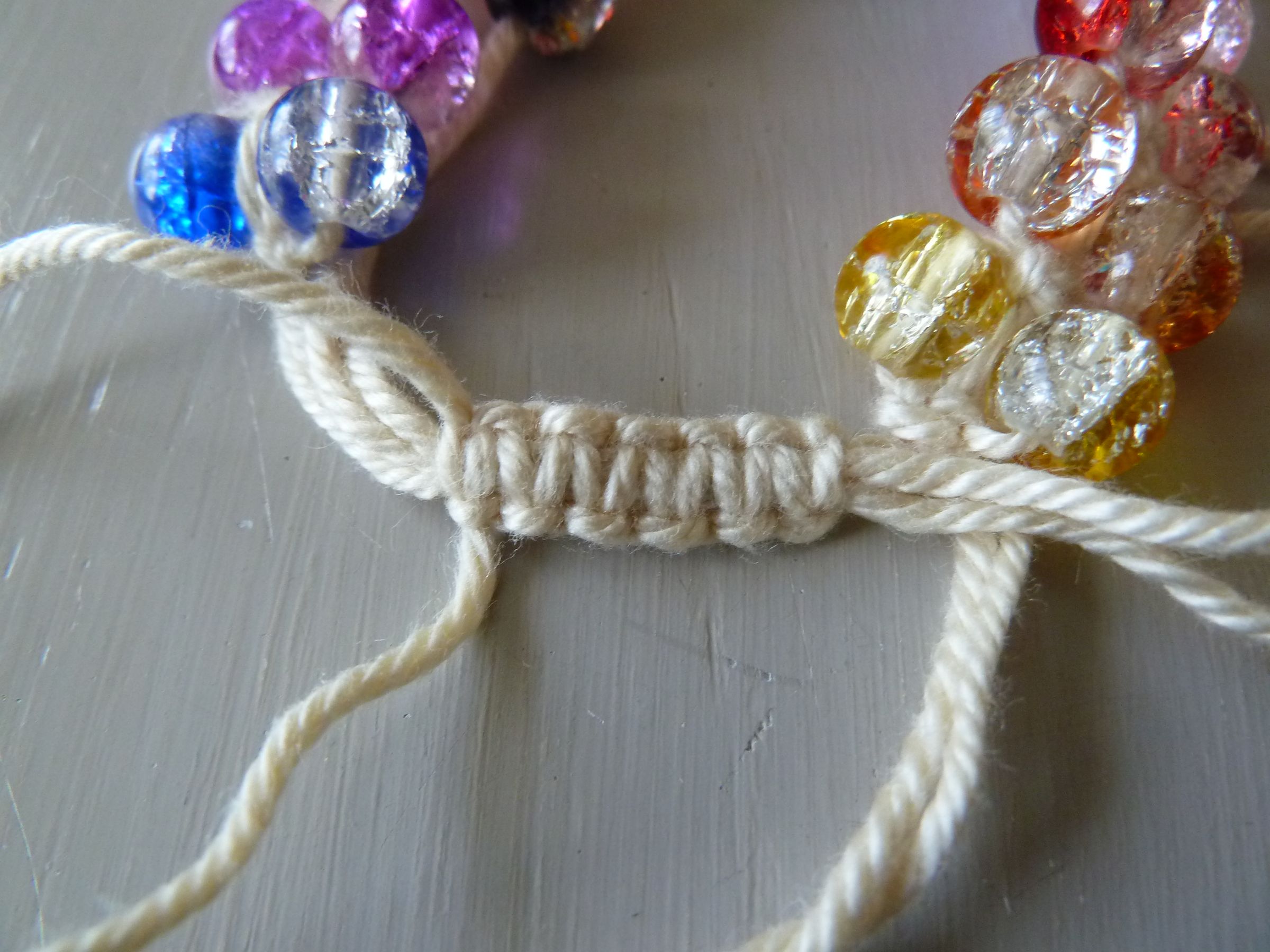 Beaded Macrame Bracelet : 11 Steps (with Pictures) - Instructables