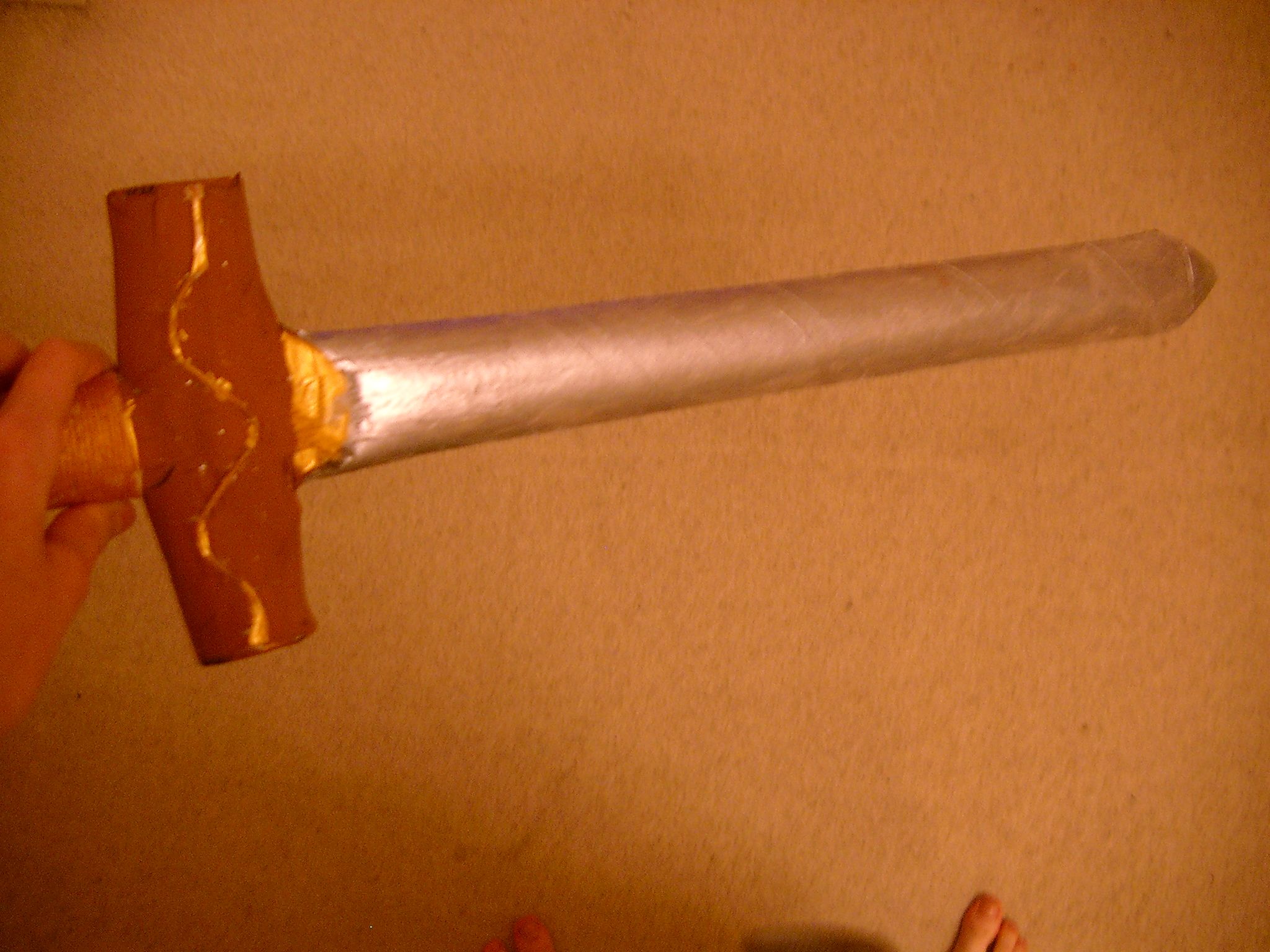 Cheap, Easy, Realistic and Simple to Make Sword! : 7 Steps - Instructables