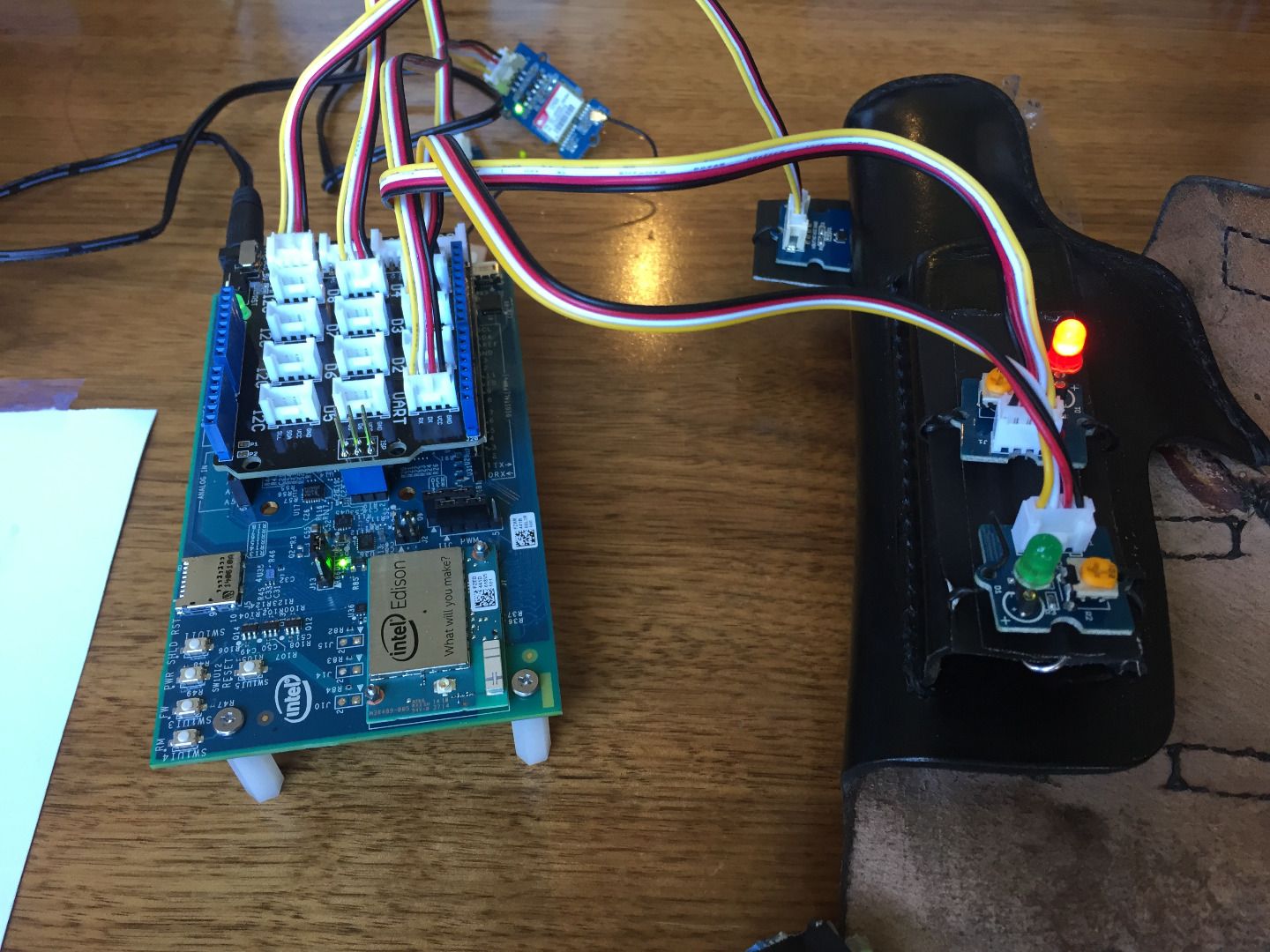Smart Holster: Hall Sensor and GPS Sensor for Geo Location : 9 Steps ...