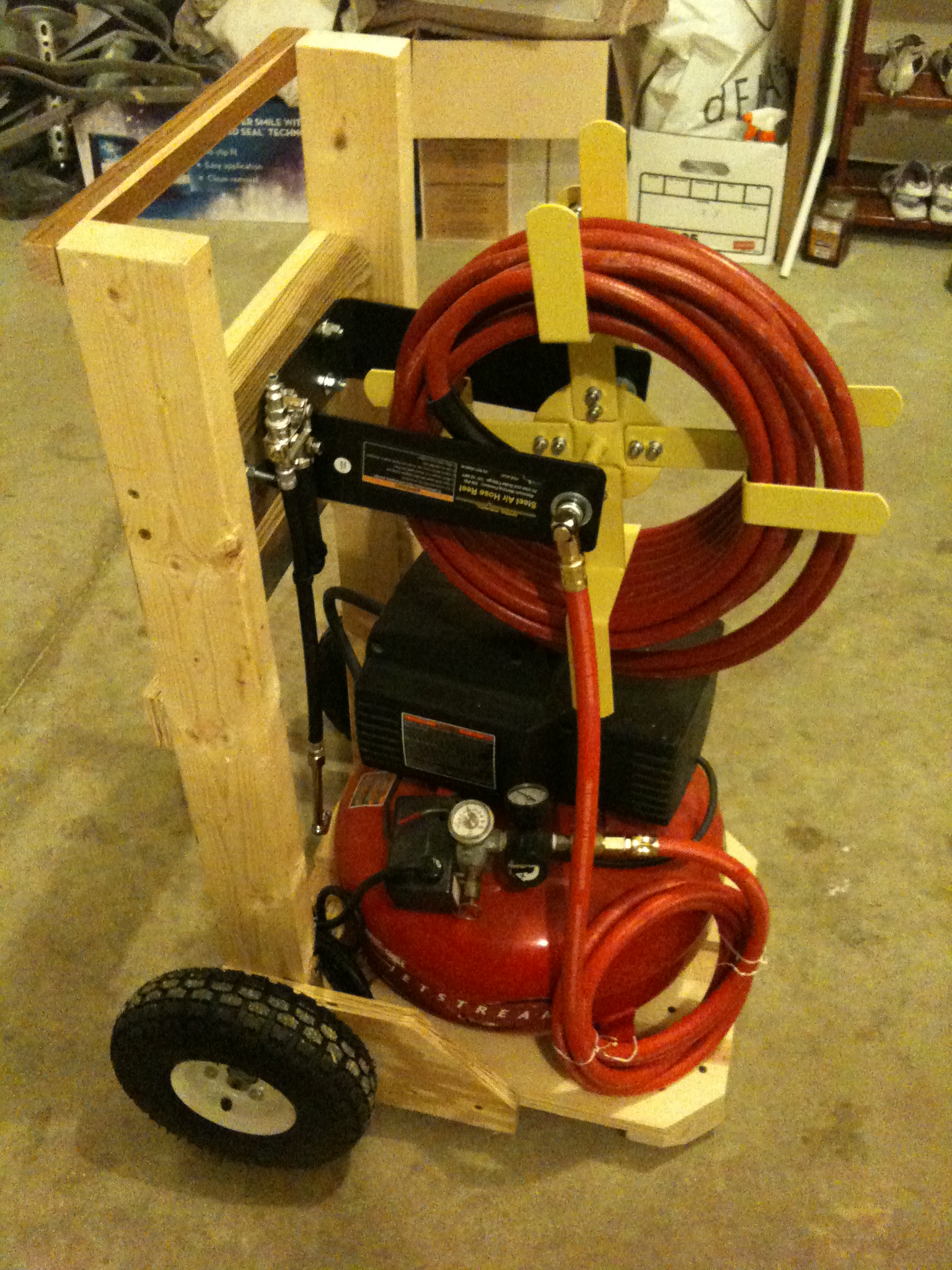 Air Compressor Cart : 4 Steps (with Pictures) - Instructables
