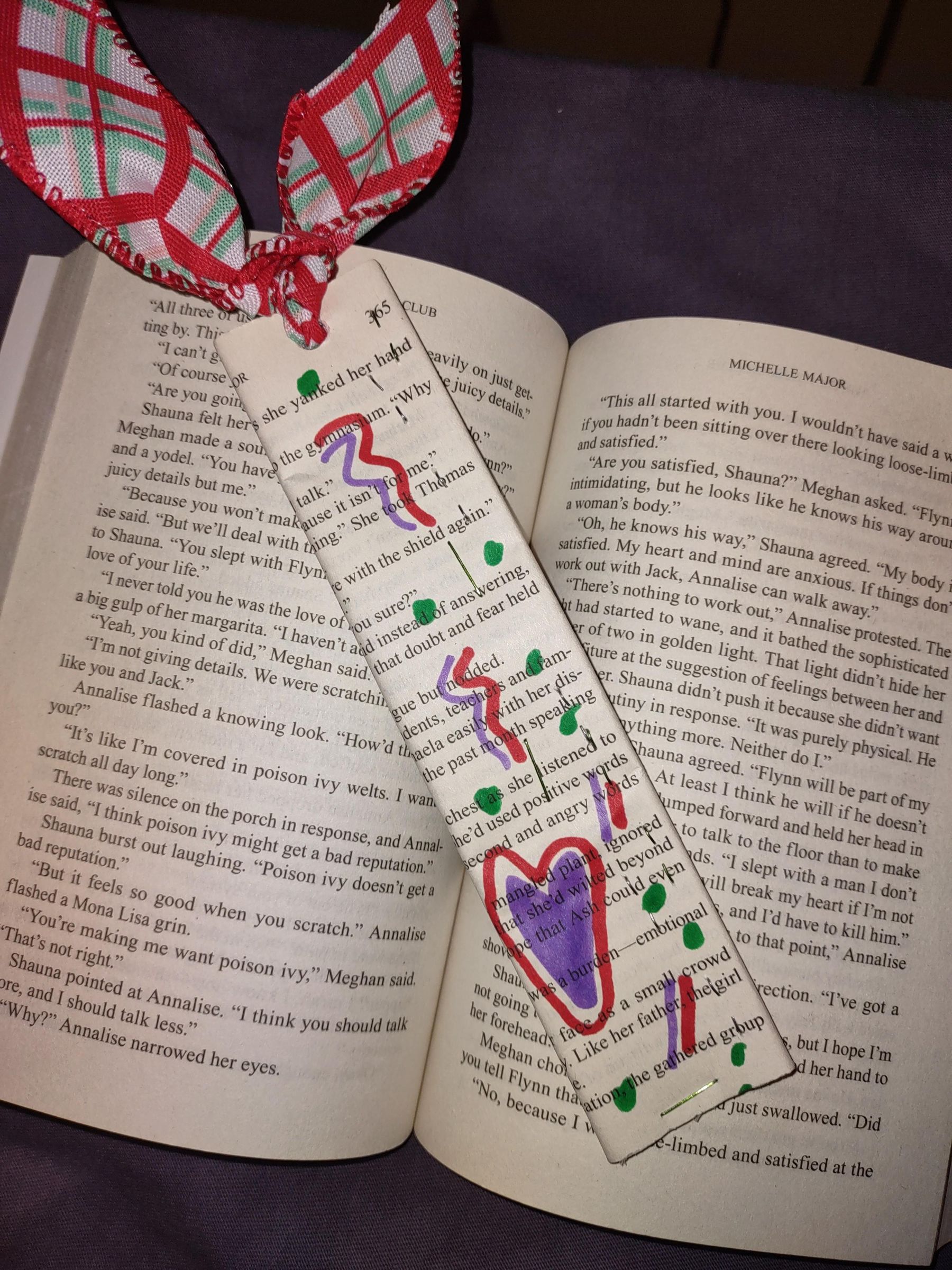 Easy! DIY Recycle a Bookmark Using a Previously Enjoyed Book ...
