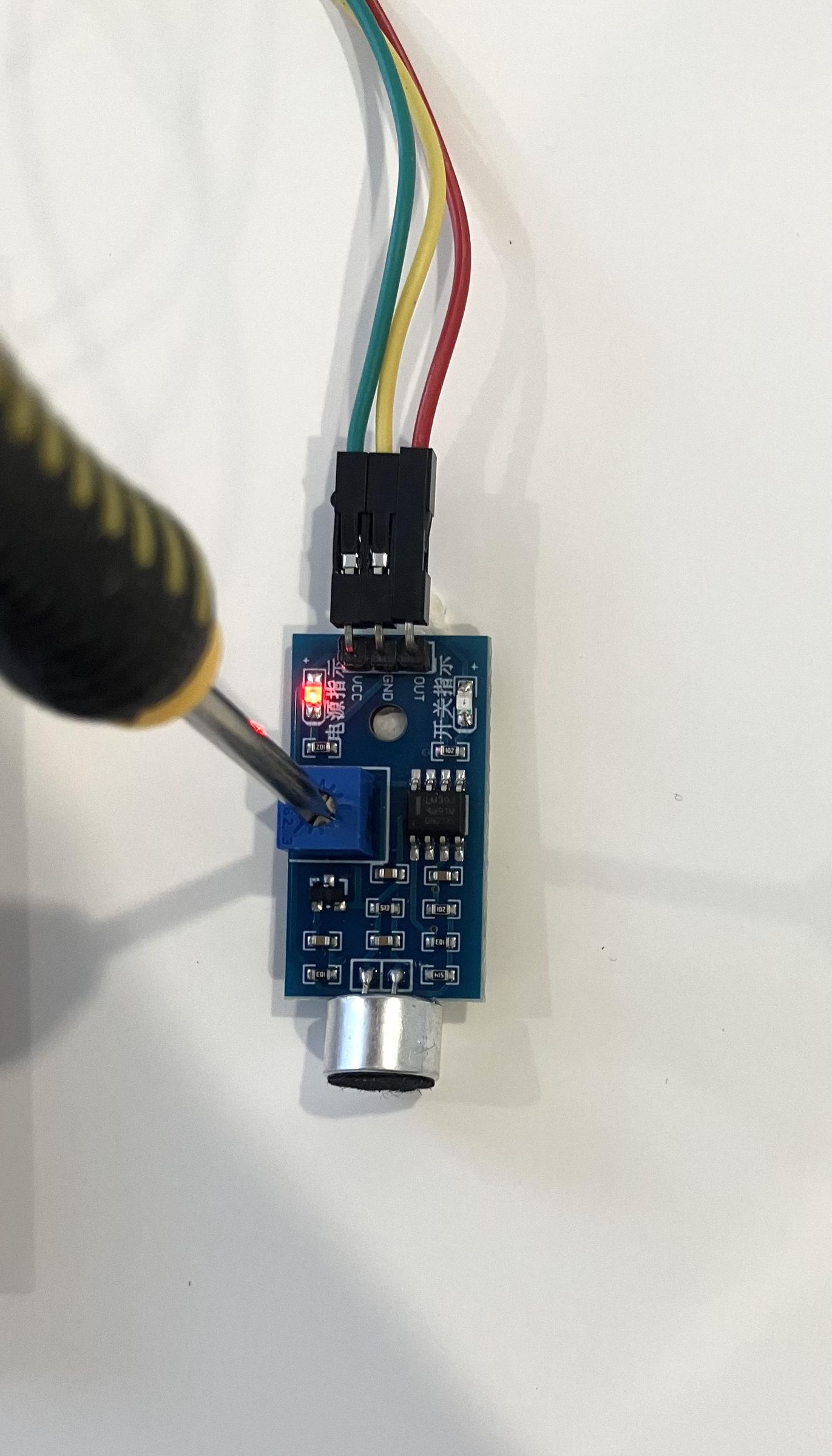 Sound Sensitive LED Lights Using Raspberry Pi Pico : 6 Steps ...