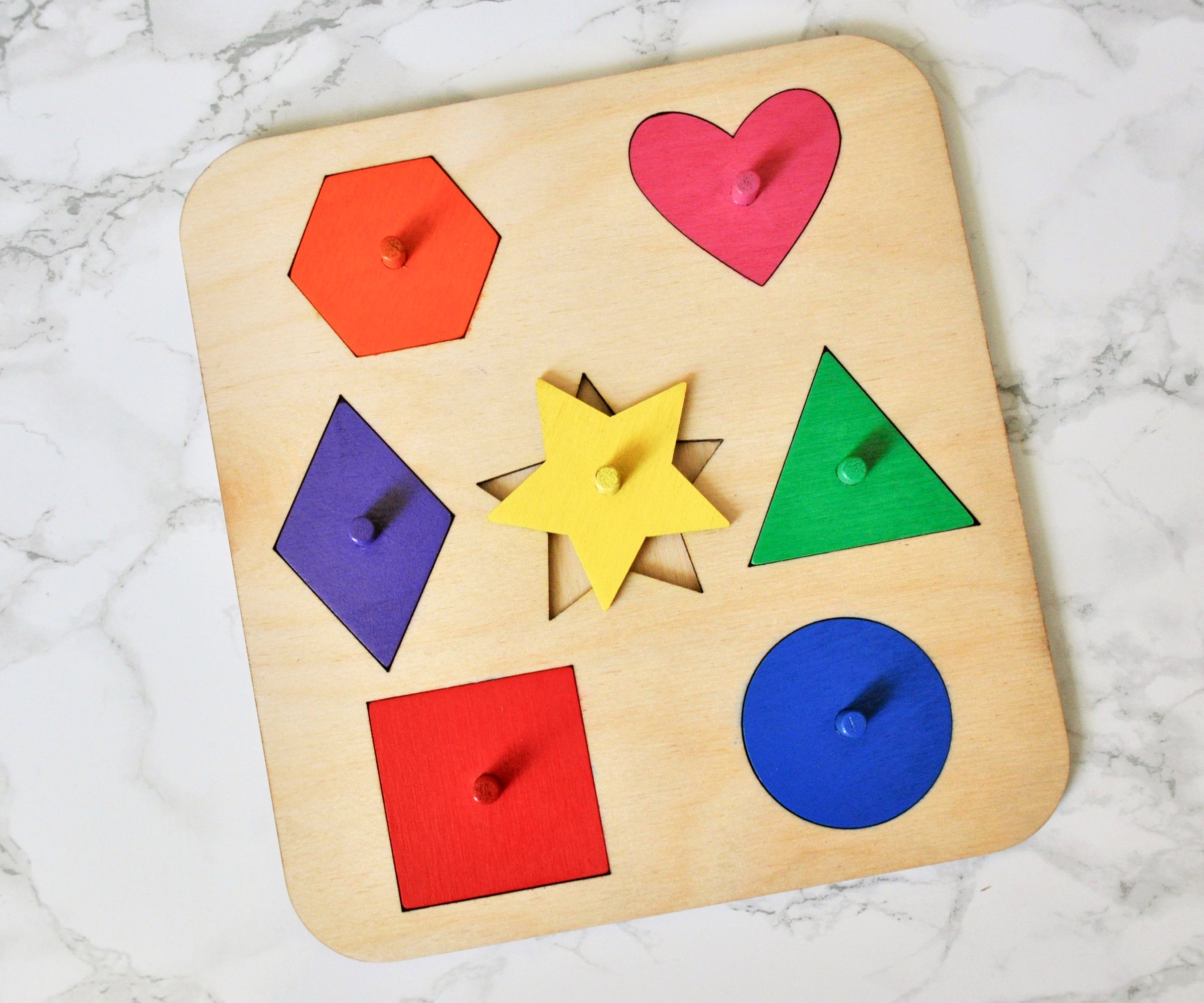 Wooden Shapes Puzzle : 7 Steps (with Pictures) - Instructables