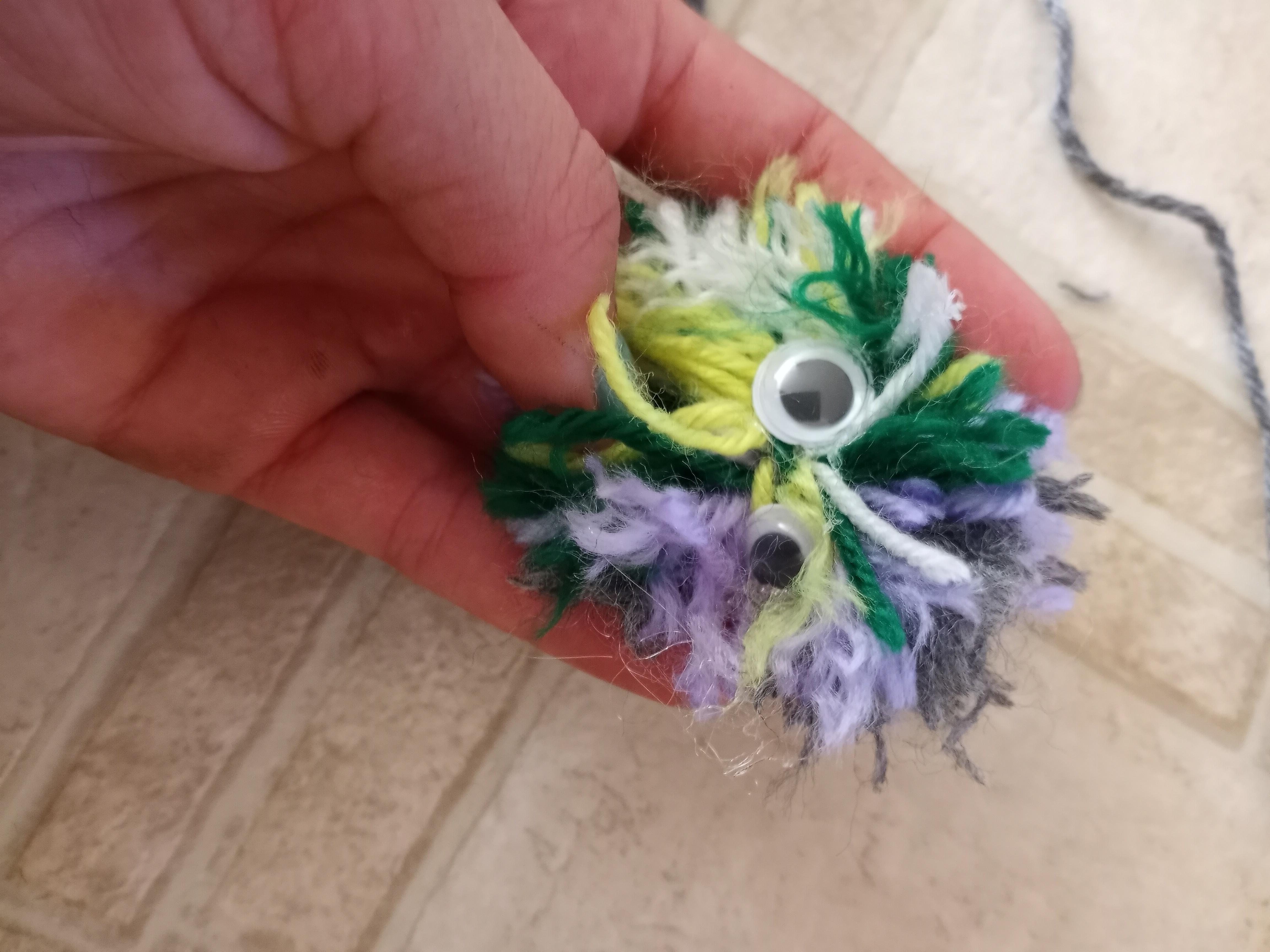 Giant Multi-Colored Fuzz Ball : 7 Steps (with Pictures) - Instructables