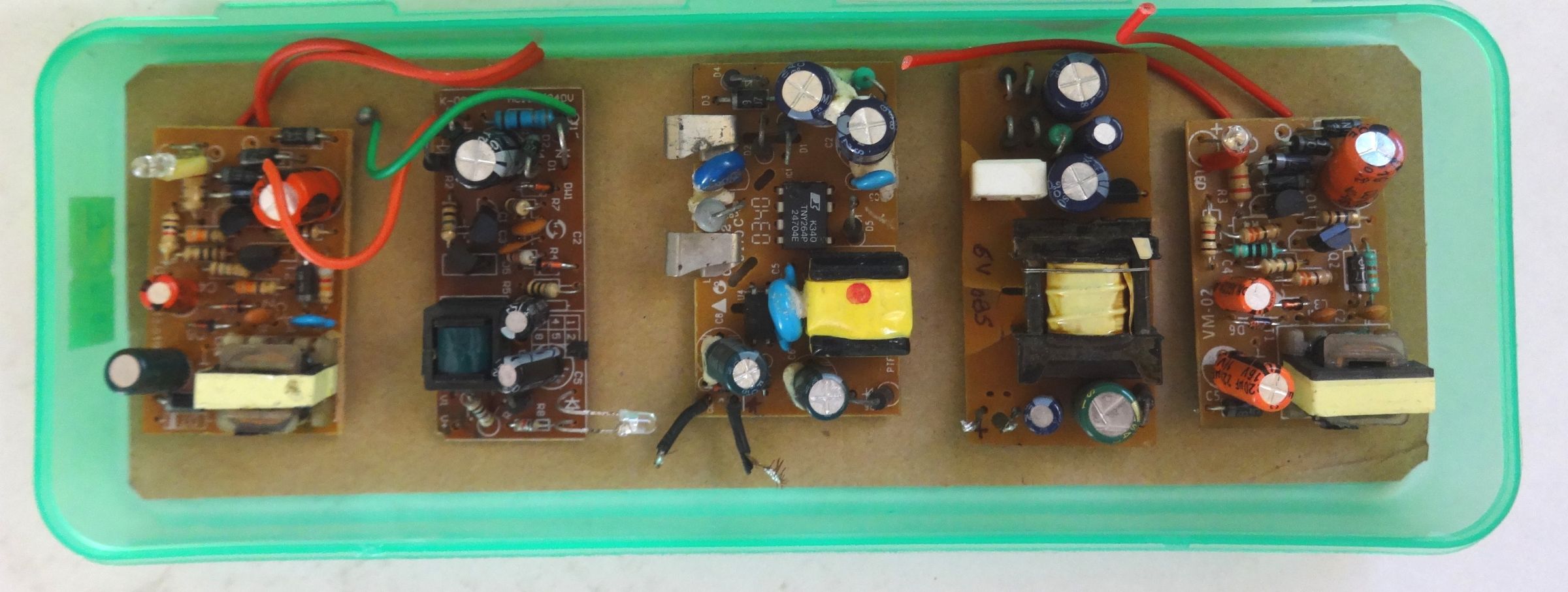 Pencil Box Triple Output Power Supply : 4 Steps (with Pictures ...