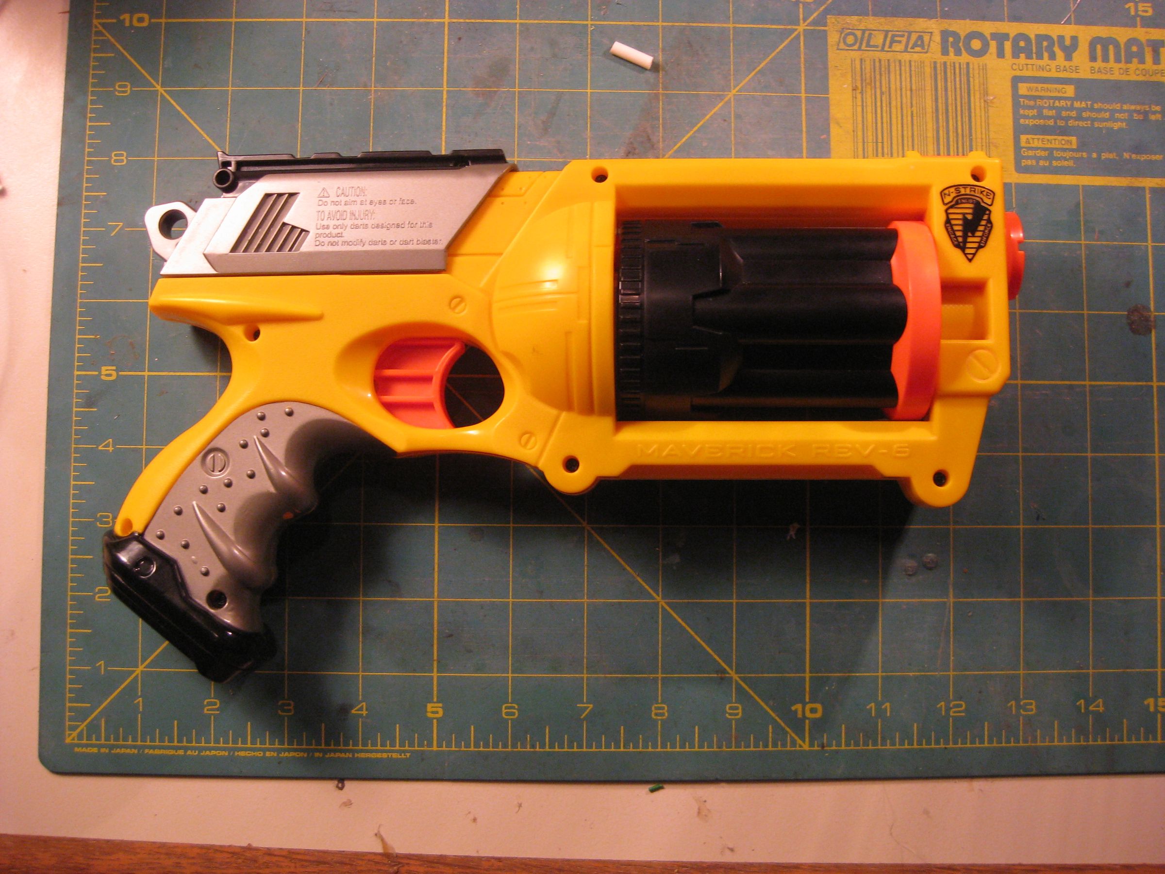 Nerf Maverick Video Modification Guide : 7 Steps (with Pictures ...