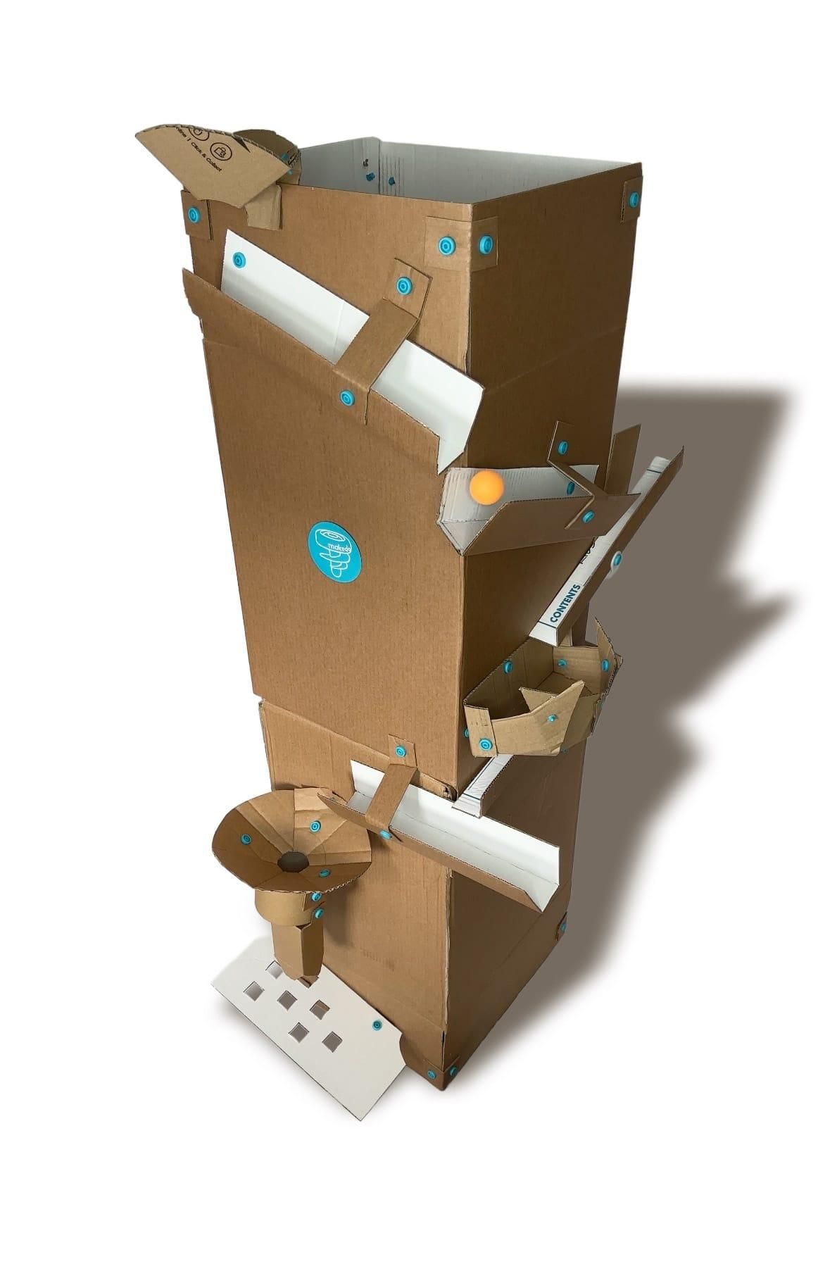 Cardboard Ping-Pong / Marble Ball Run : 4 Steps (with Pictures ...