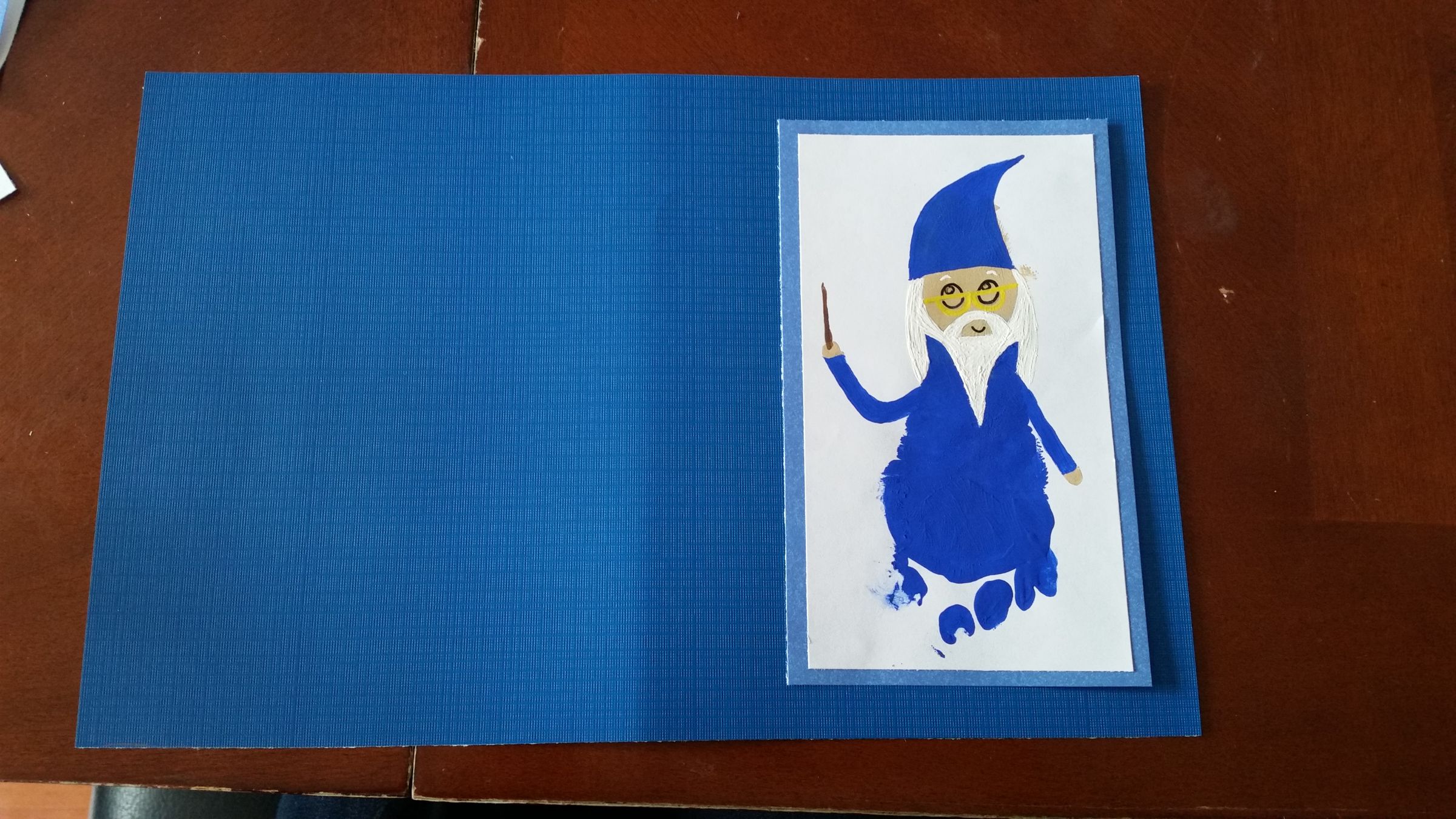 Geeky Foot Print Cards : 7 Steps - Instructables