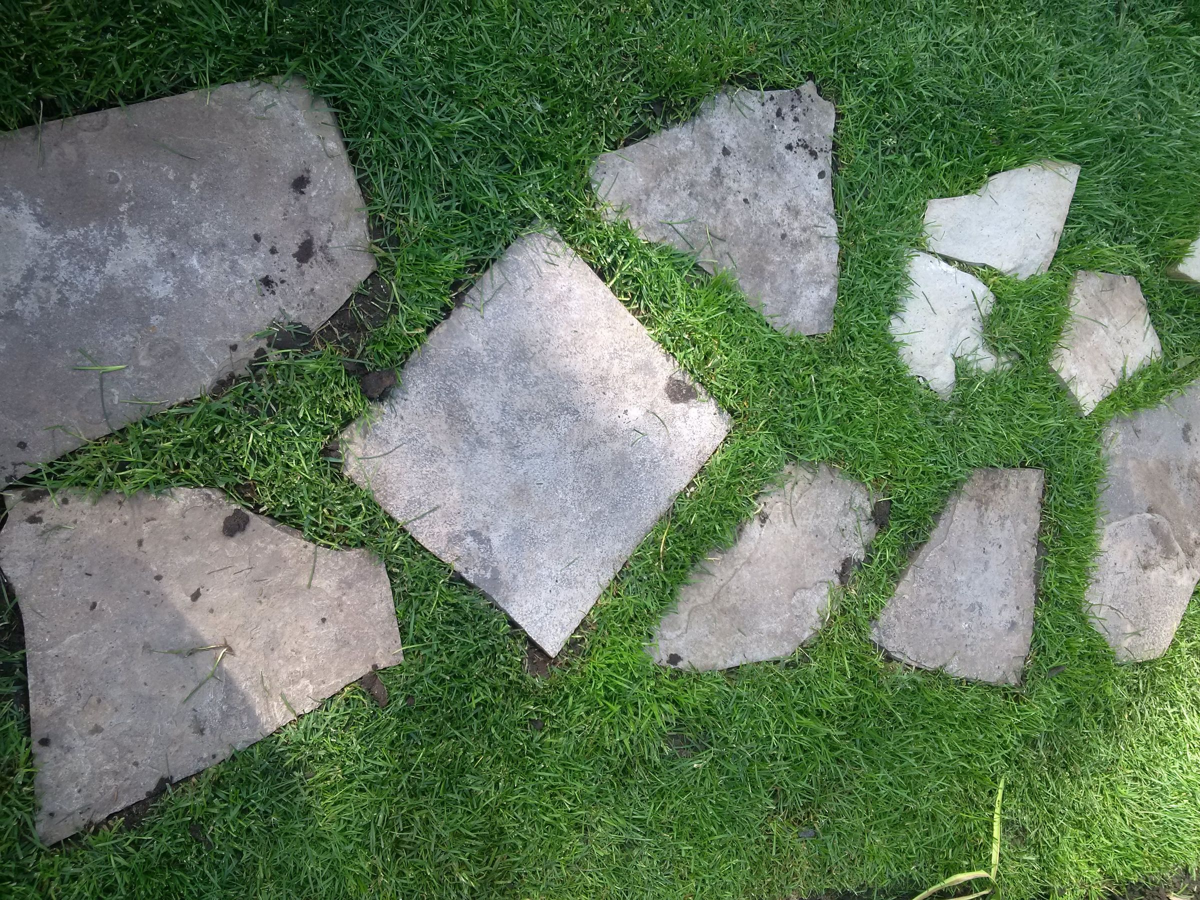 Easy Stepping Stones - No More Mud Trails : 7 Steps (with Pictures ...