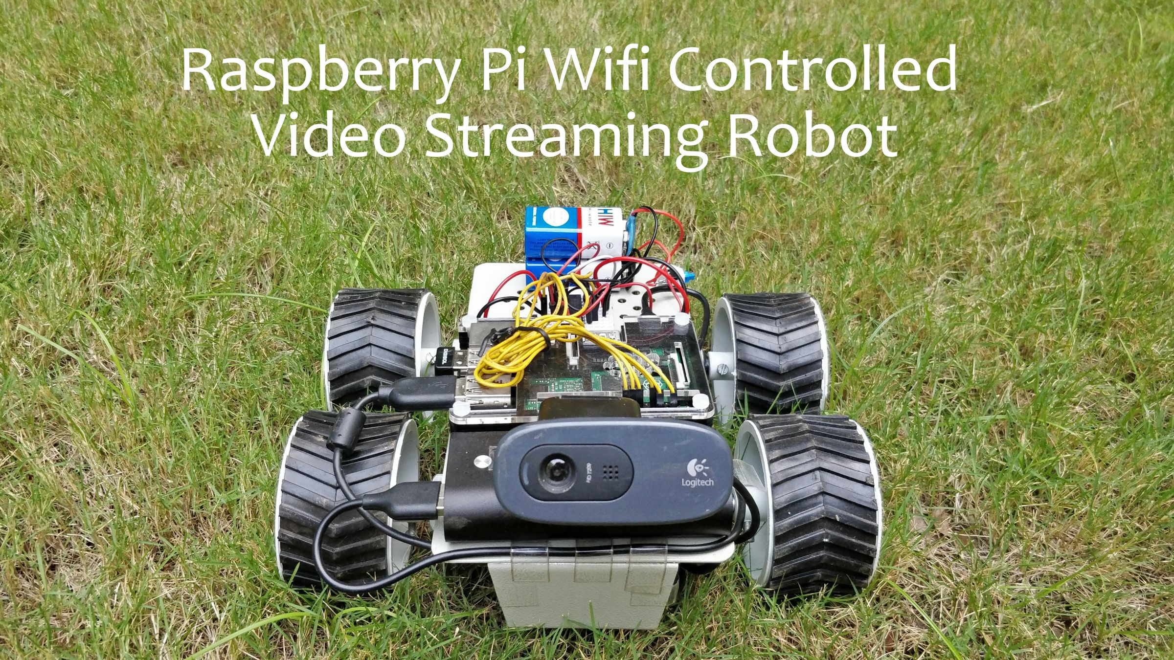 Raspberry Pi Wifi Controlled Video Streaming Robot : 8 Steps (with ...