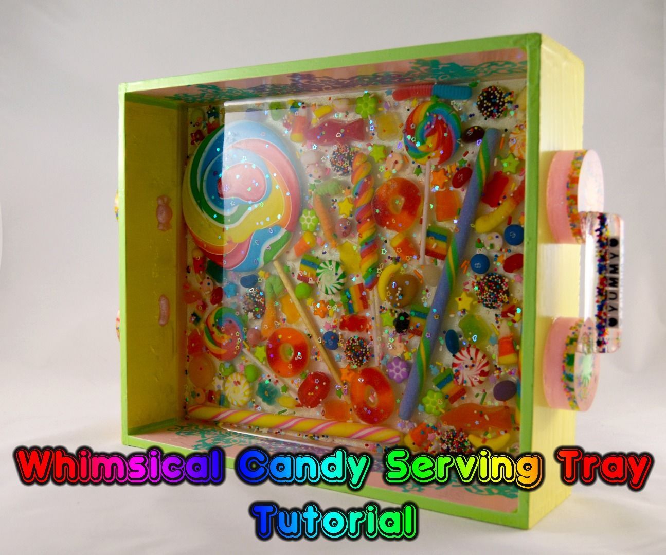 DIY Whimsical Candy Serving Tray - Instructables