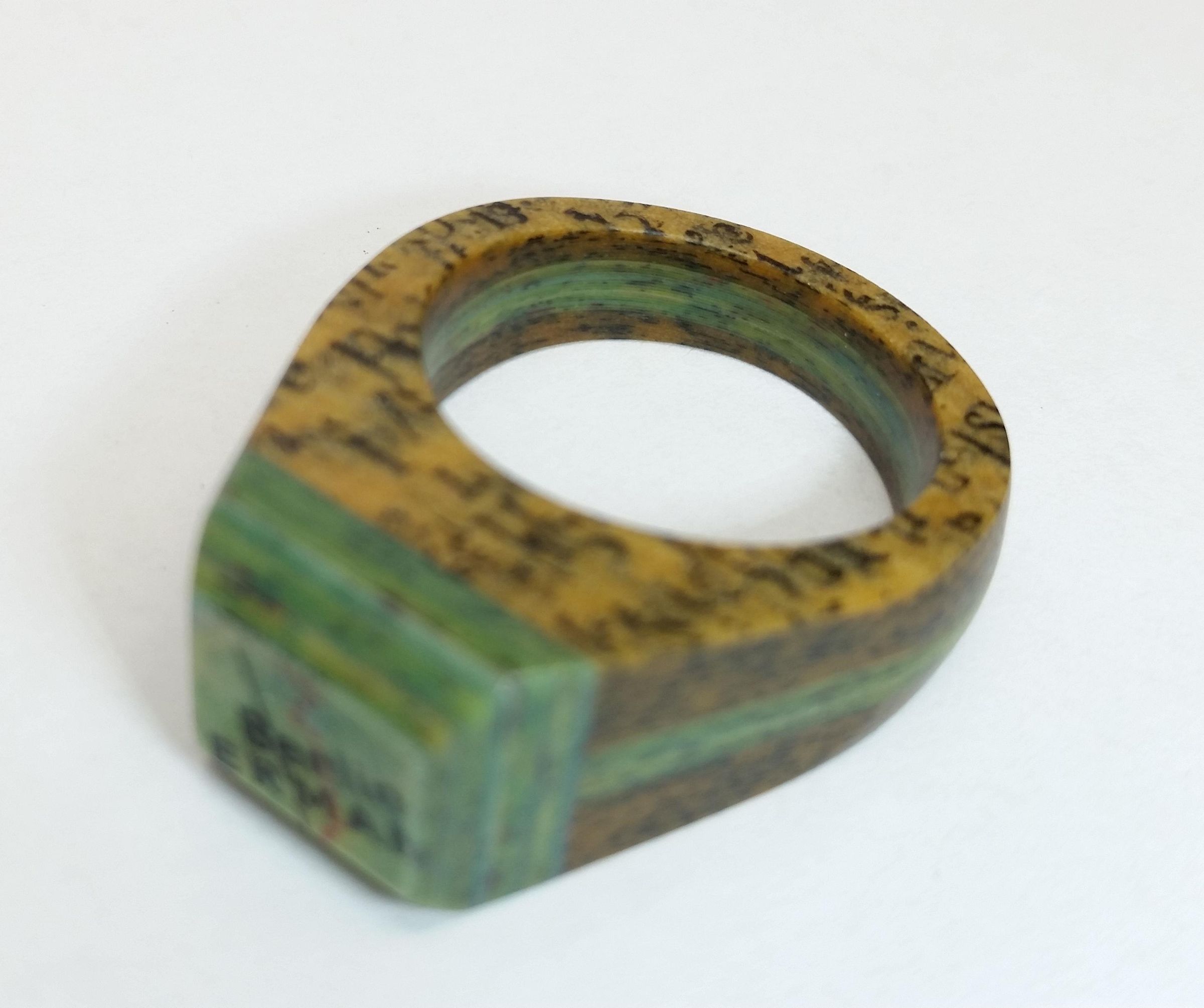 Layered Paper Composite Rings : 13 Steps (with Pictures) - Instructables