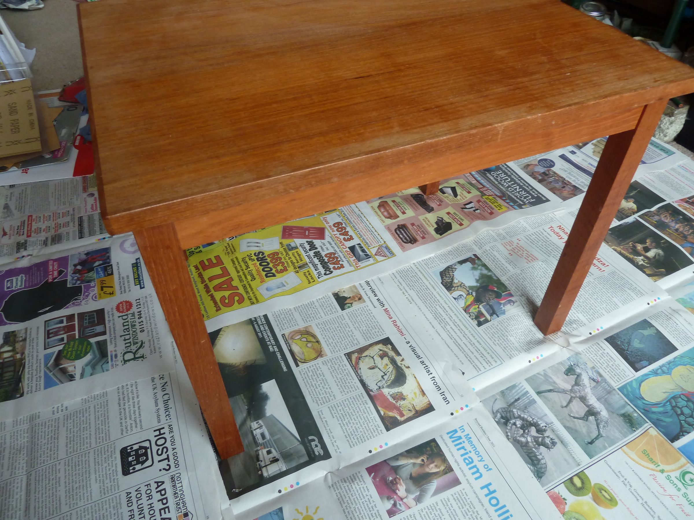 How to Restore Wooden Tables/Furniture : 10 Steps (with Pictures ...