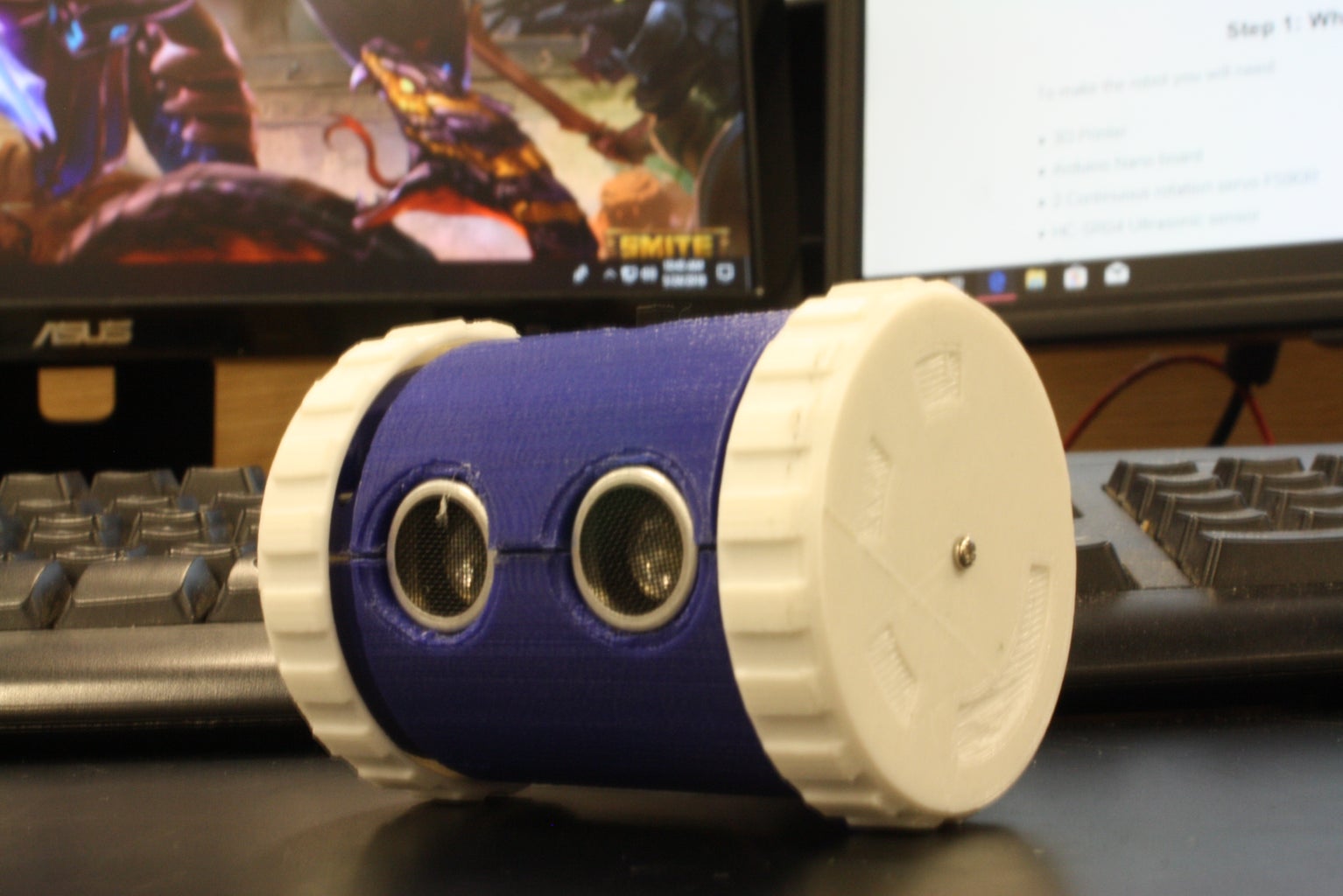Object Avoiding Arduino Robot 5 Steps Instructables